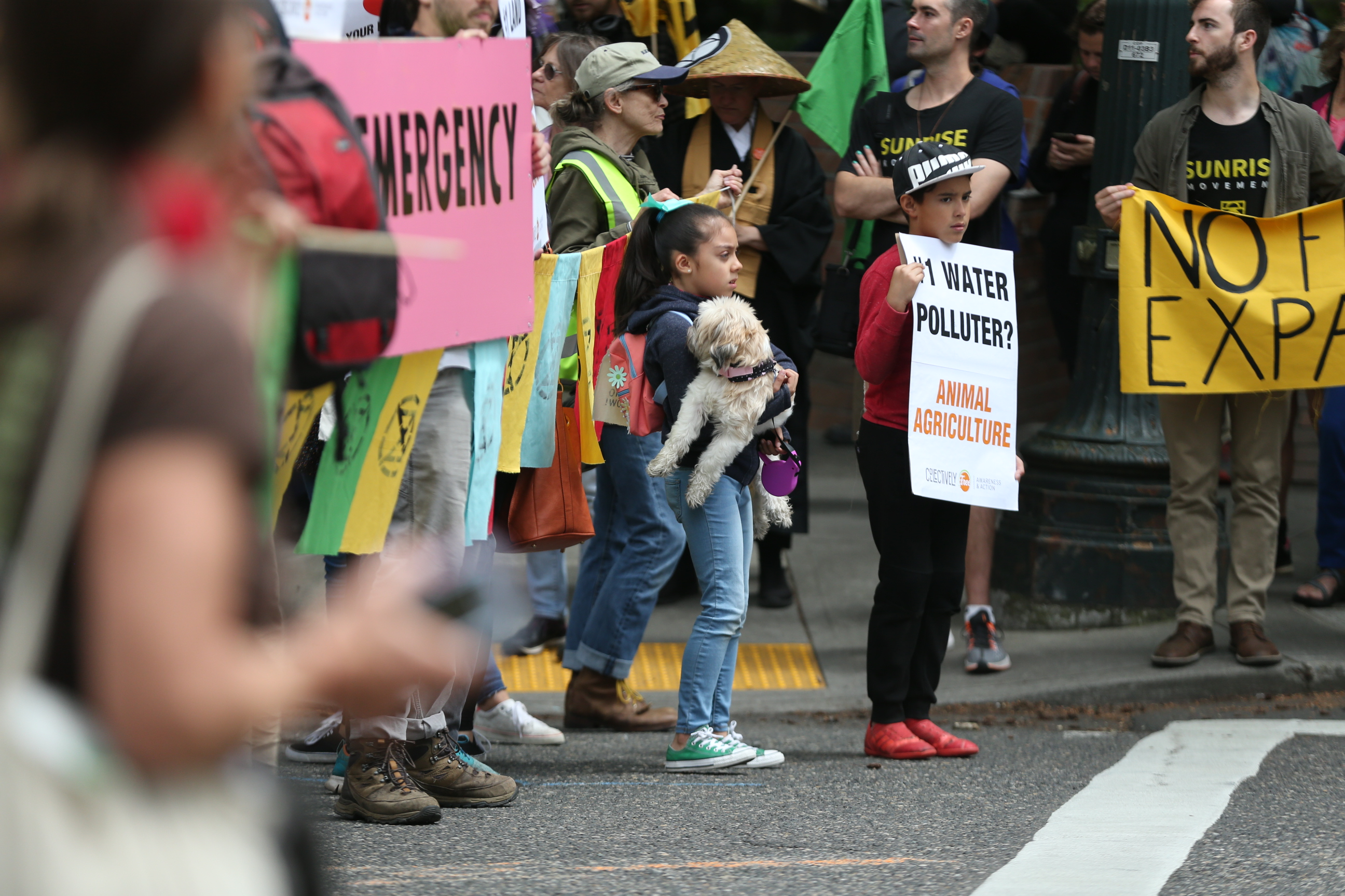 Climate Change Demonstration in Downtown Portland - oregonlive.com