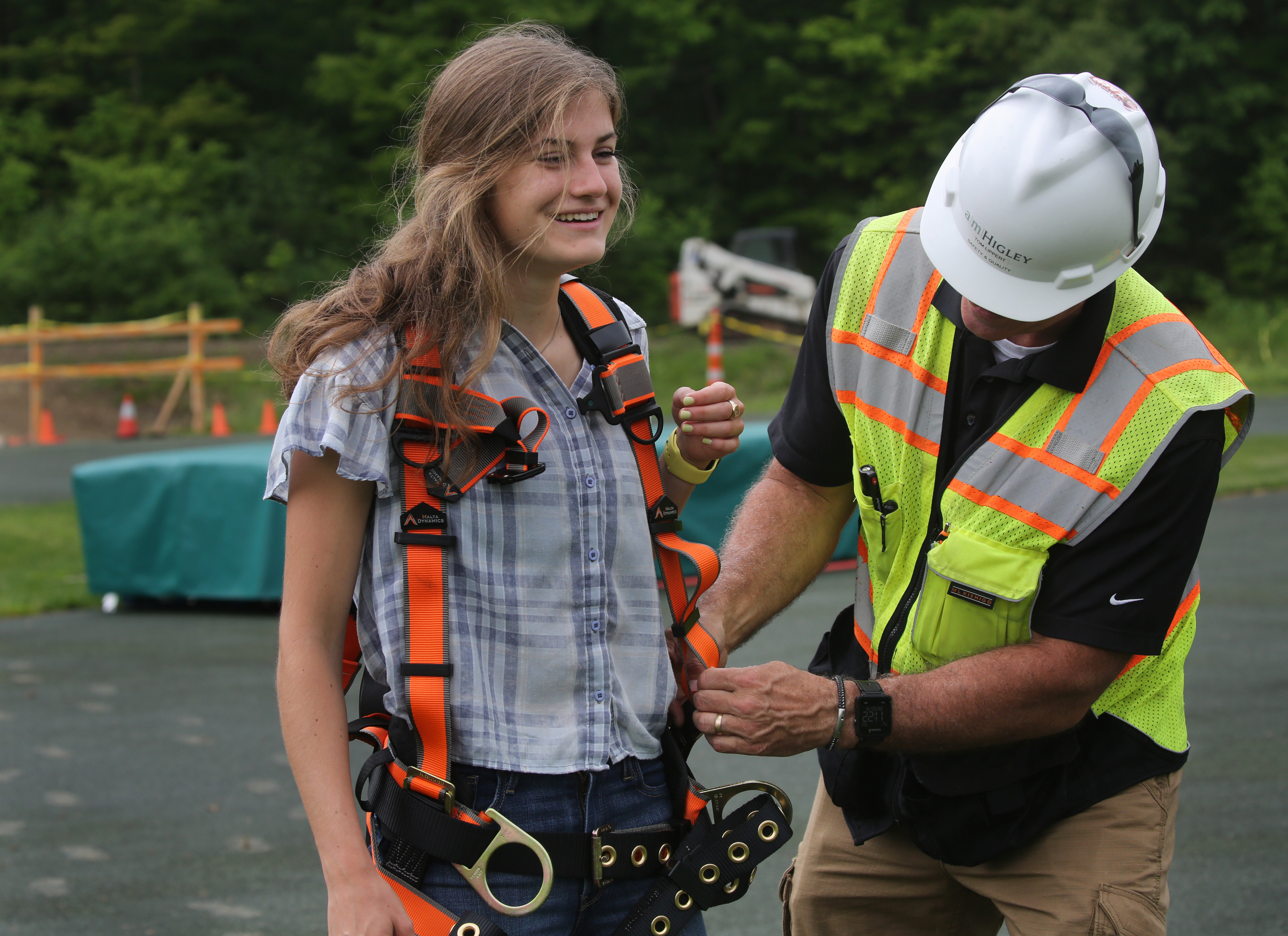 Bridge installed at Laurel's Butler Campus designed by senior Claire ...