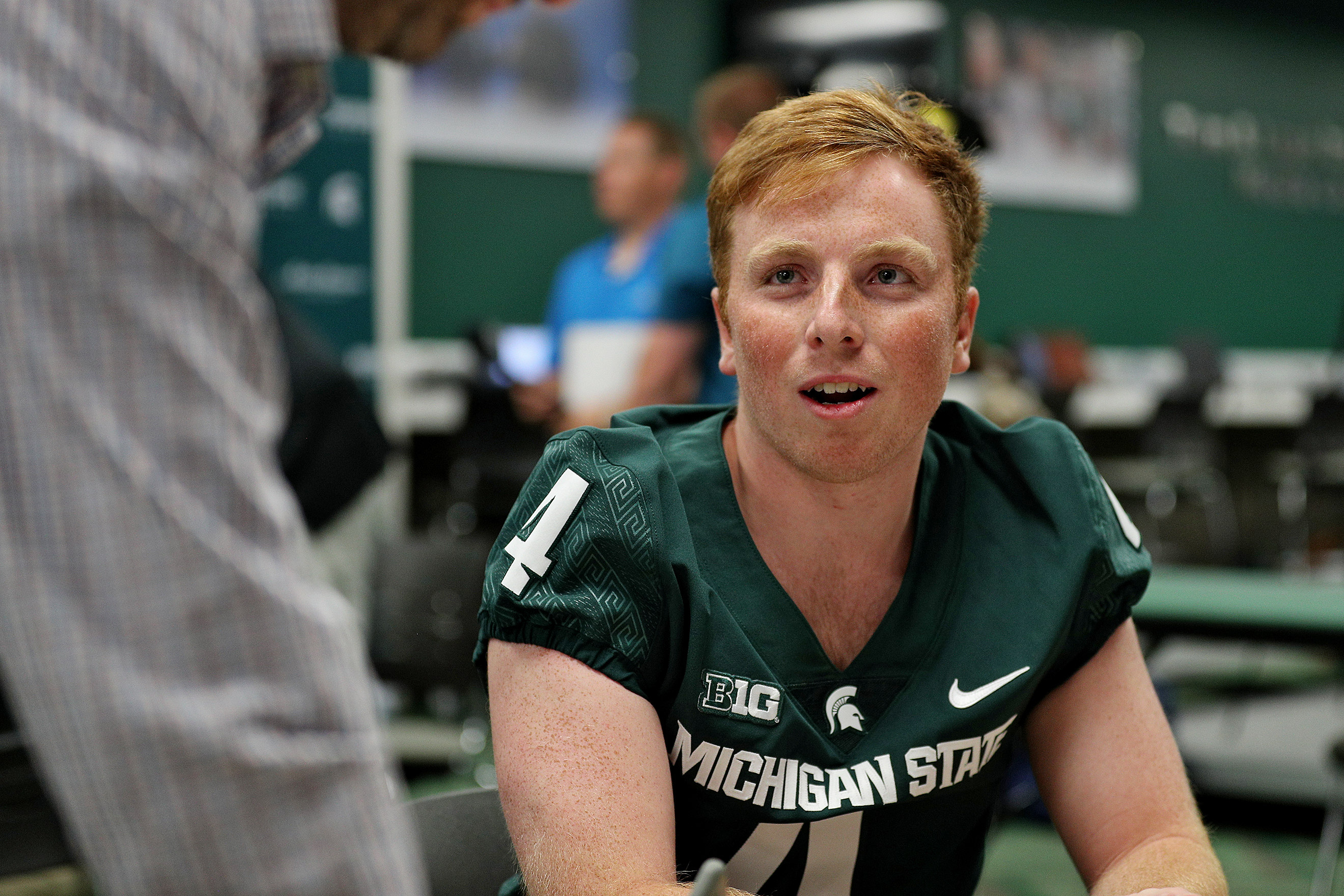 Michigan State football media day - August 5, 2019 - mlive.com