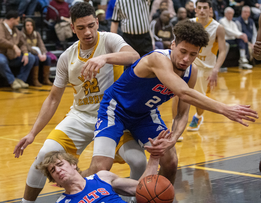 Milton Hershey takes on Chartiers Valley in 5A boys' basketball ...