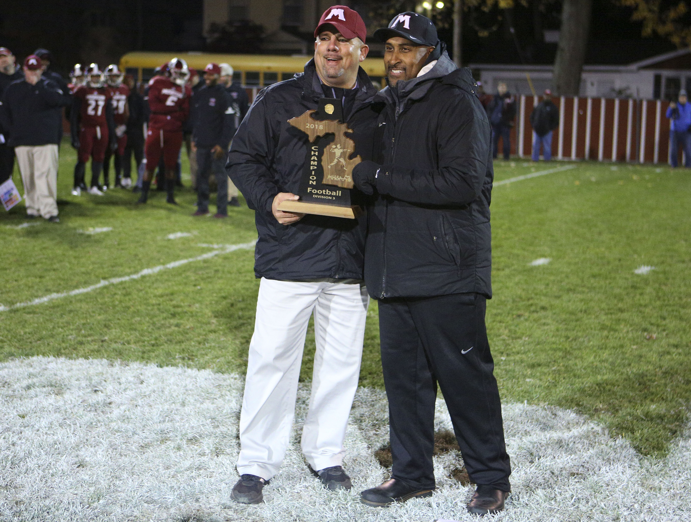Muskegon football head coach Shane Fairfield - mlive.com