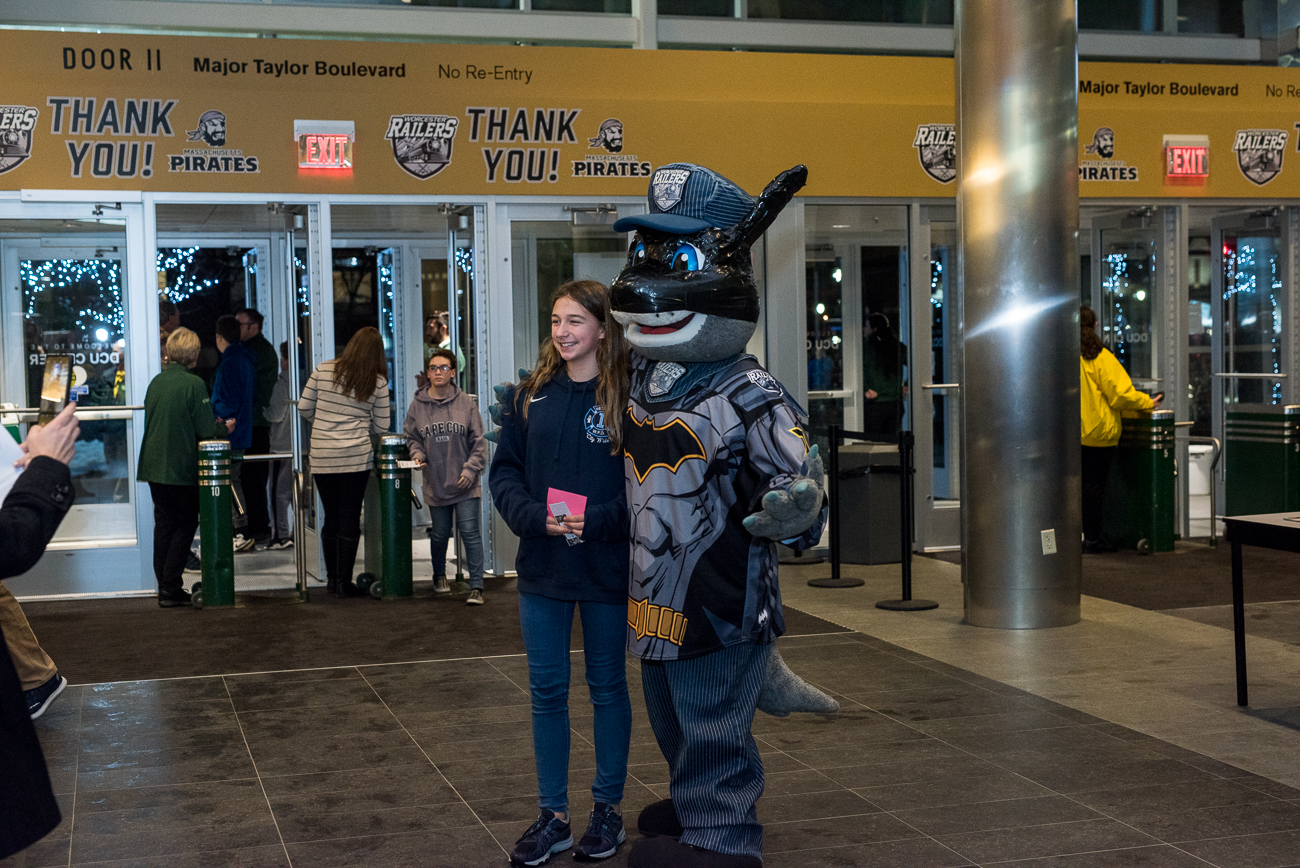 Worcester Railers vs Maine Mariners at Home, December 14, 2019 ...