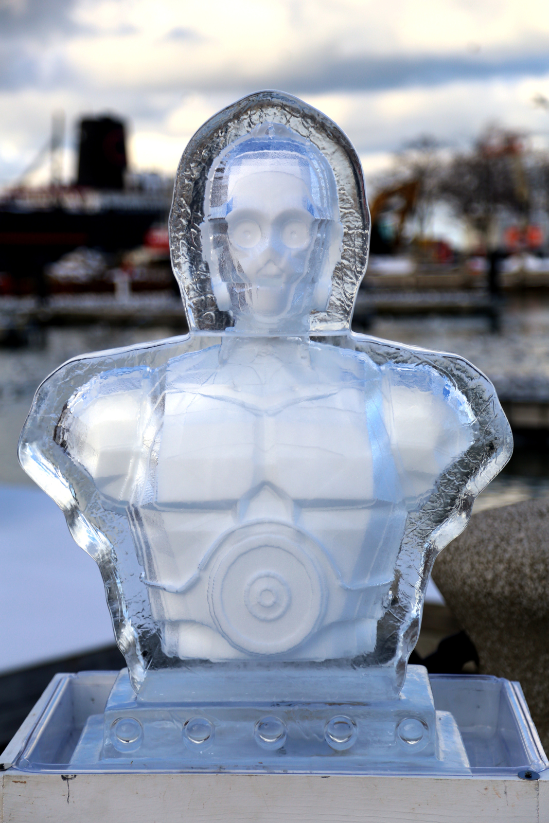 Check out these cool (pun intended) ice sculptures at the Ice Fest ...