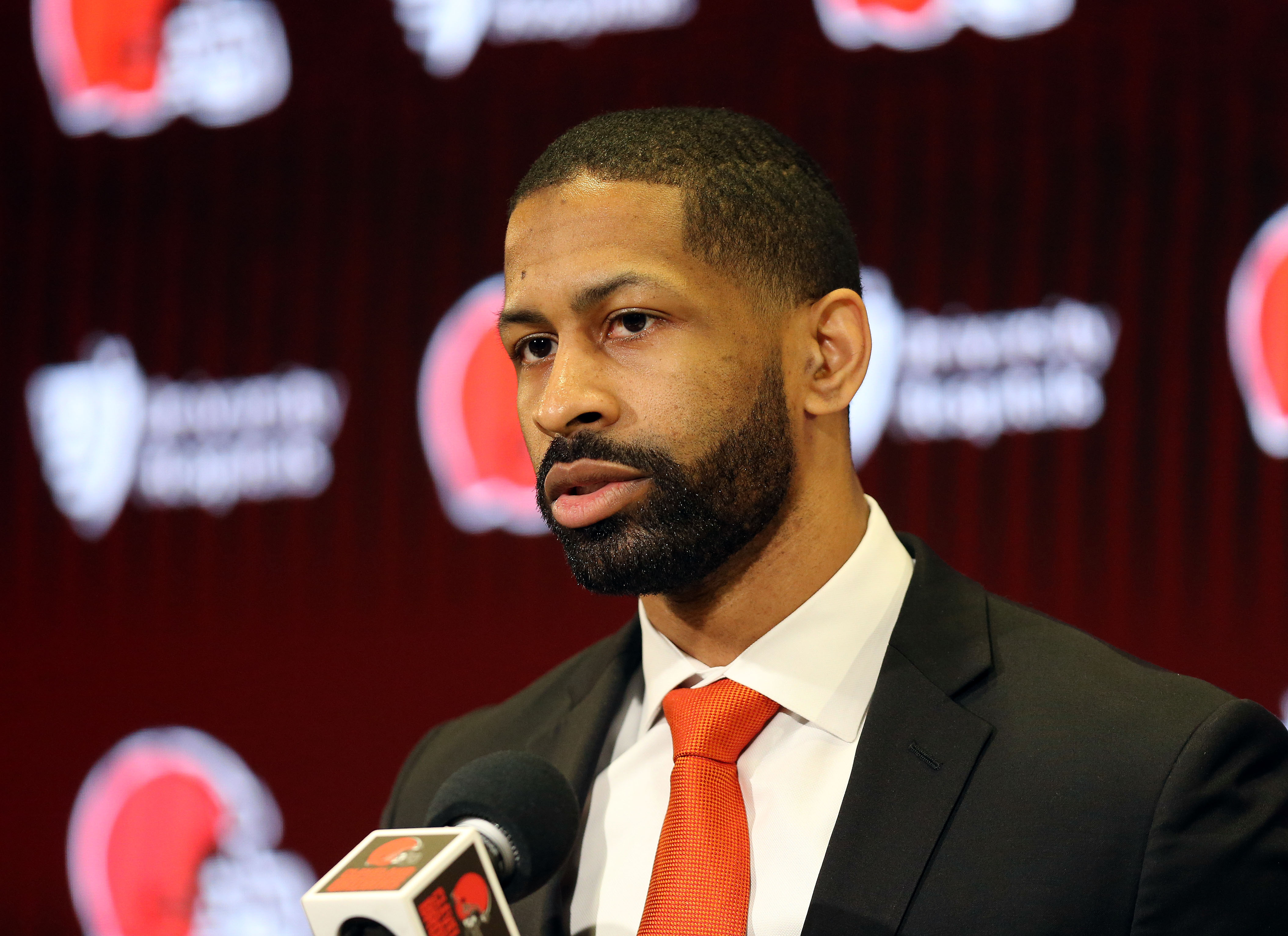 Cleveland Browns introduce Andrew Berry as new general manager ...