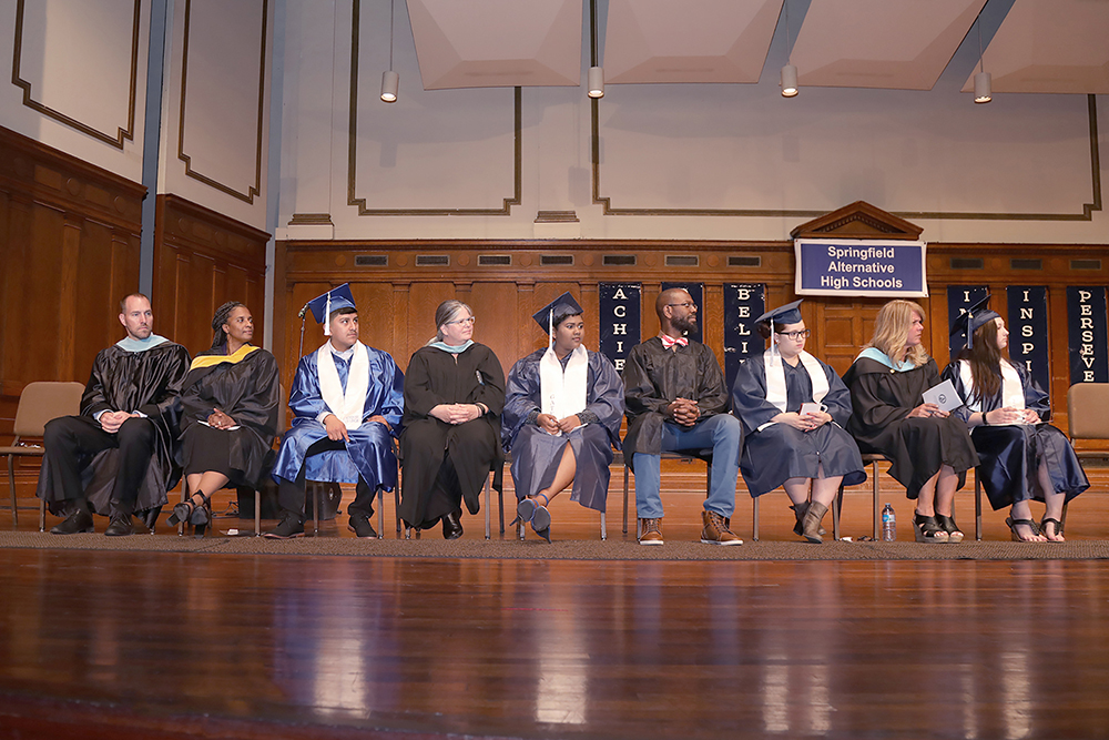 Seen@ The 2019 Alternative Schools graduation at Springfield Symphony ...