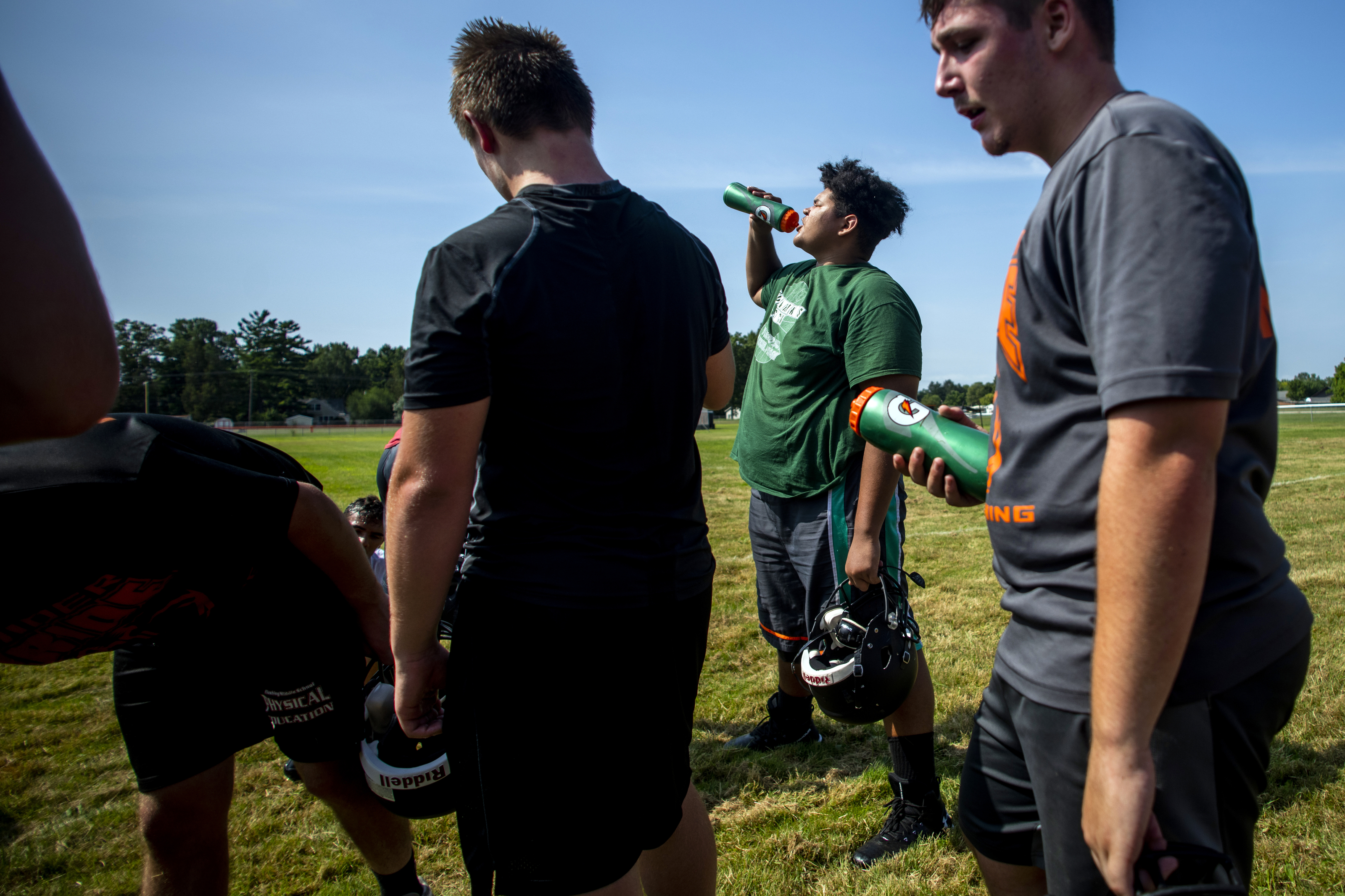 Flushing football showcases agility, skilled footwork at first 2019 ...