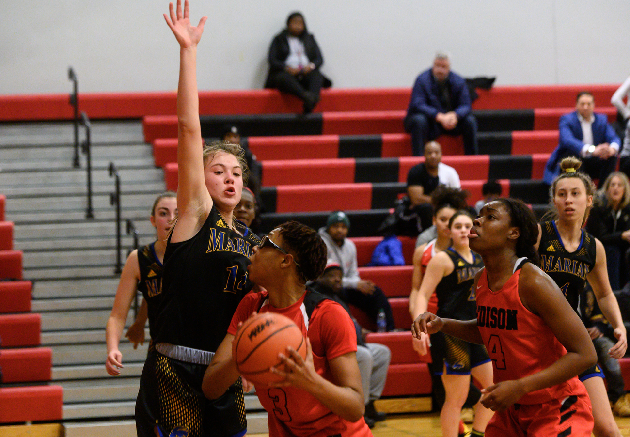 Detroit Edison vs. Bloomfield Hills Marian Girls Basketball - mlive.com