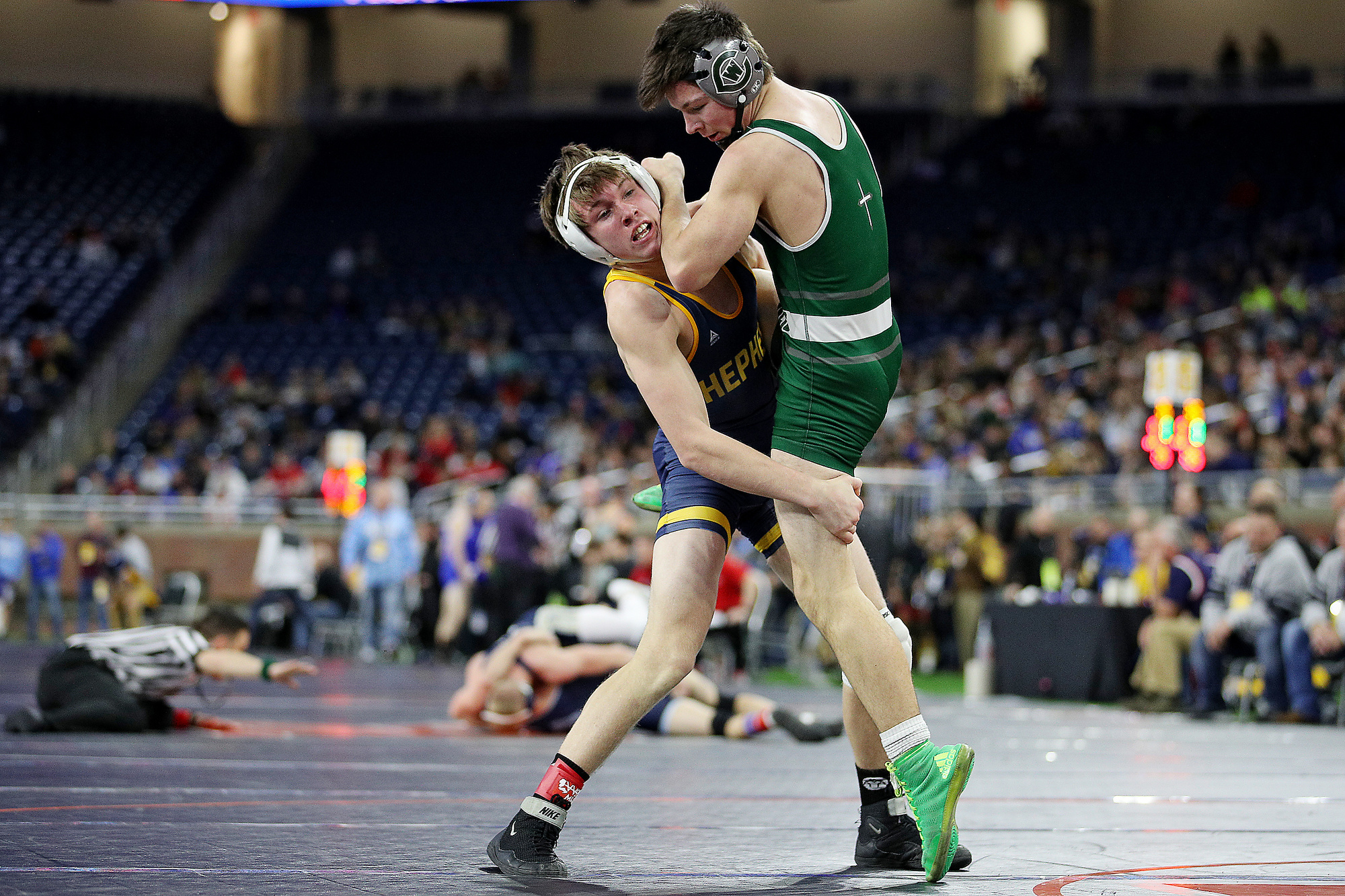 MHSAA Individual Wrestling Division 3 First Round - March 6, 2020 ...