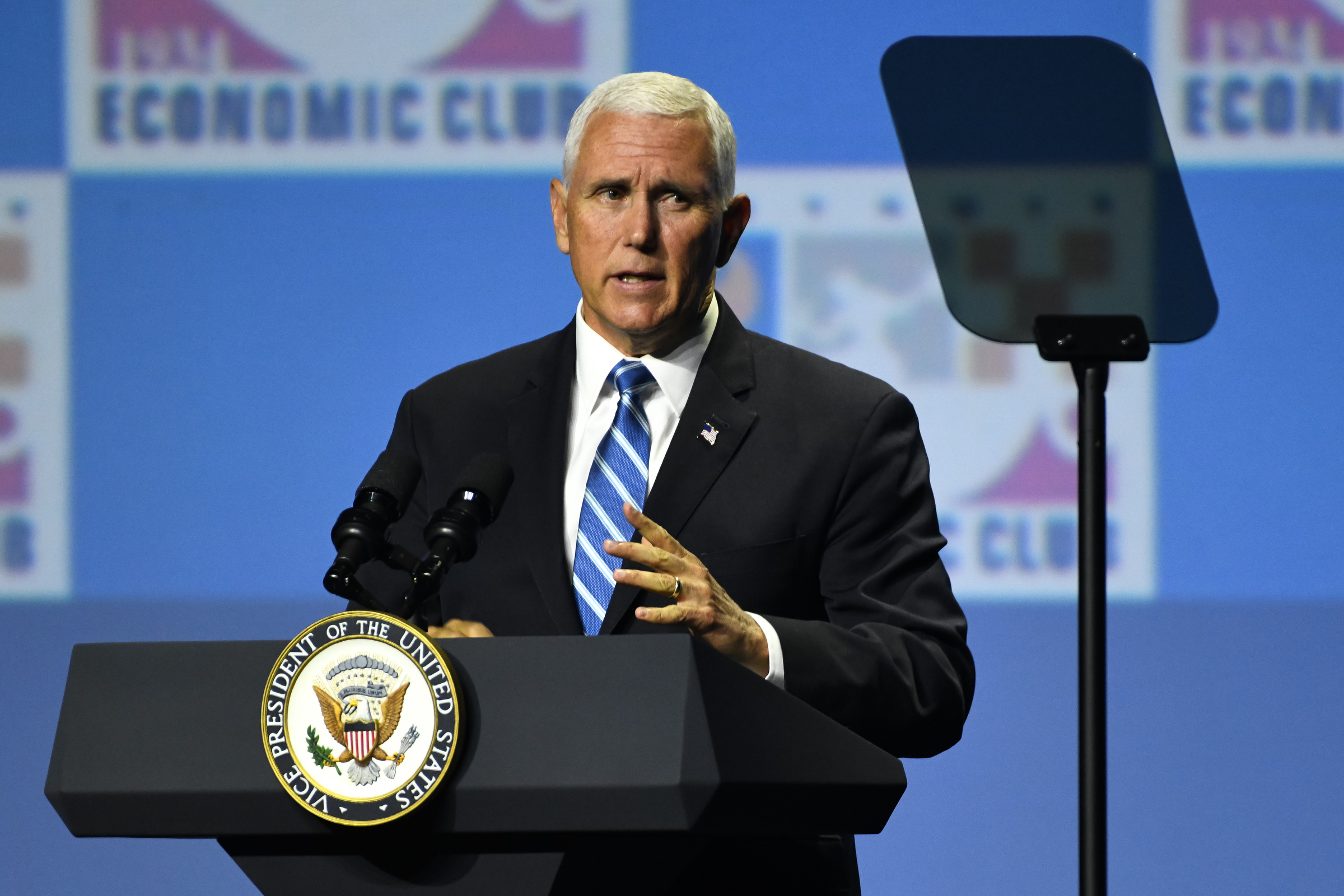 Vice President Mike Pence speaks at the Detroit Economic Club - mlive.com