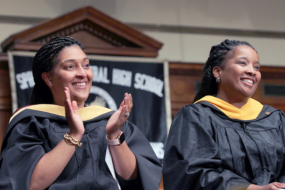 Seen@ The 2019 Springfield Central High School Graduation Exercises at ...