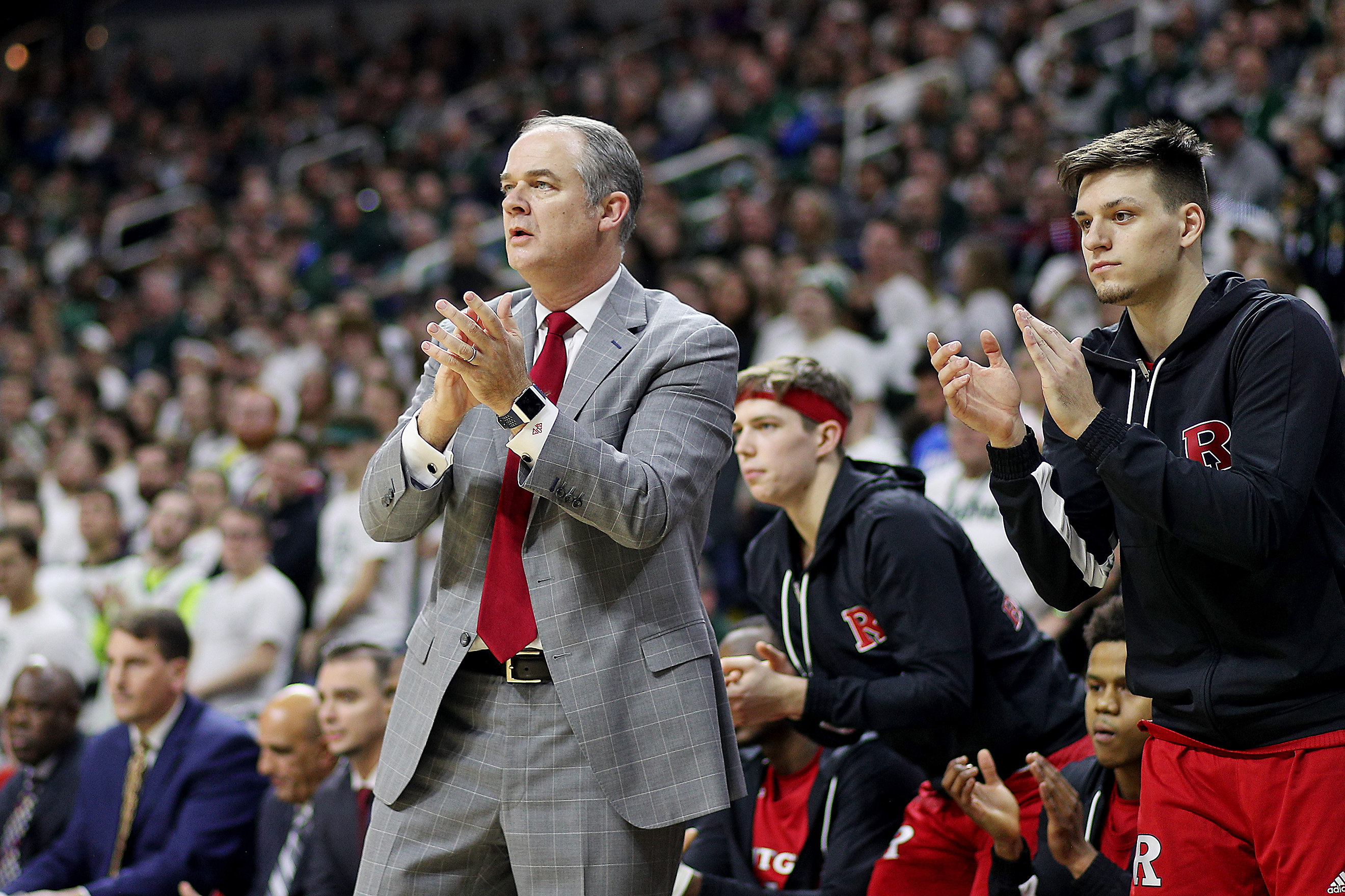 College basketball: Michigan State vs. Rutgers - December 8, 2019 ...