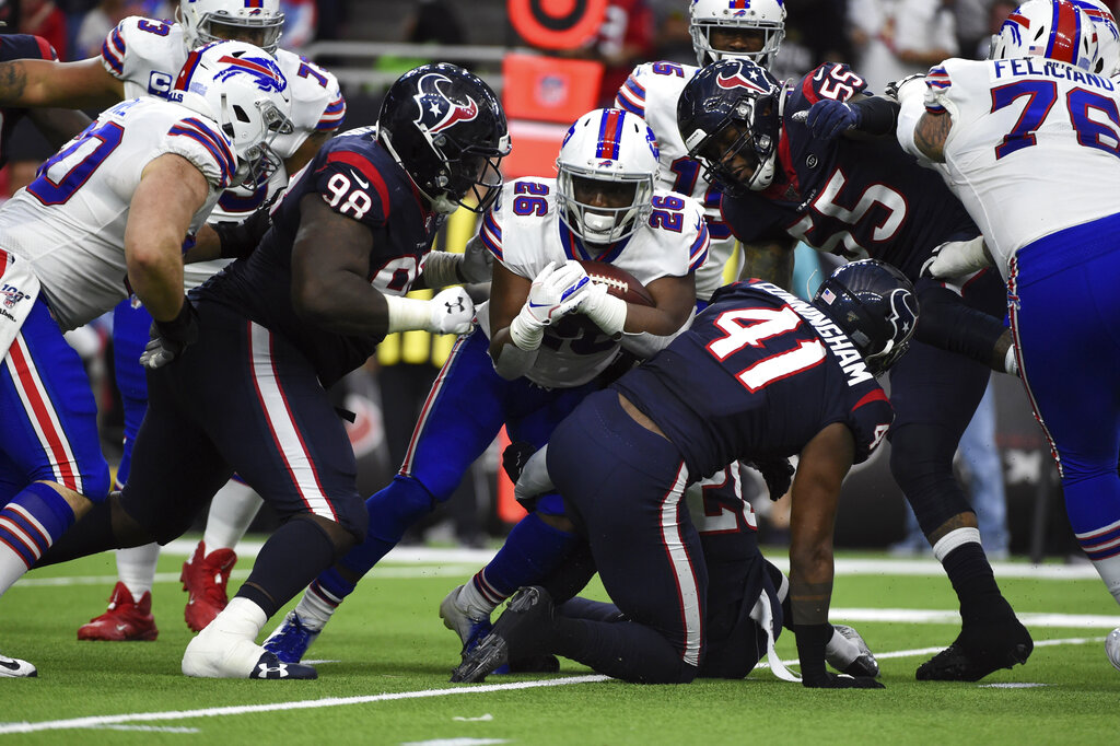 NFL Wild Card Playoff: Buffalo Bills at Houston Texans, Jan. 4, 2020 ...