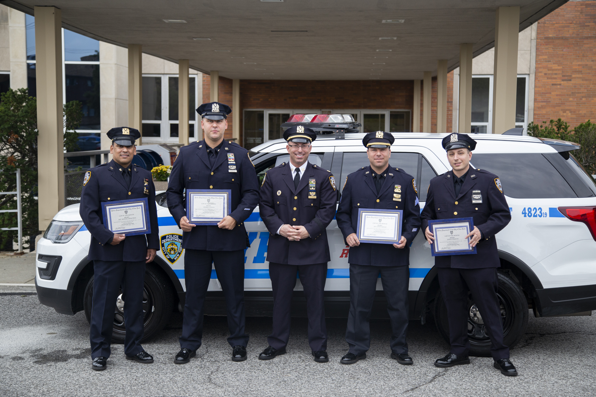 Cops honored at Police Officer of the Month ceremony - silive.com