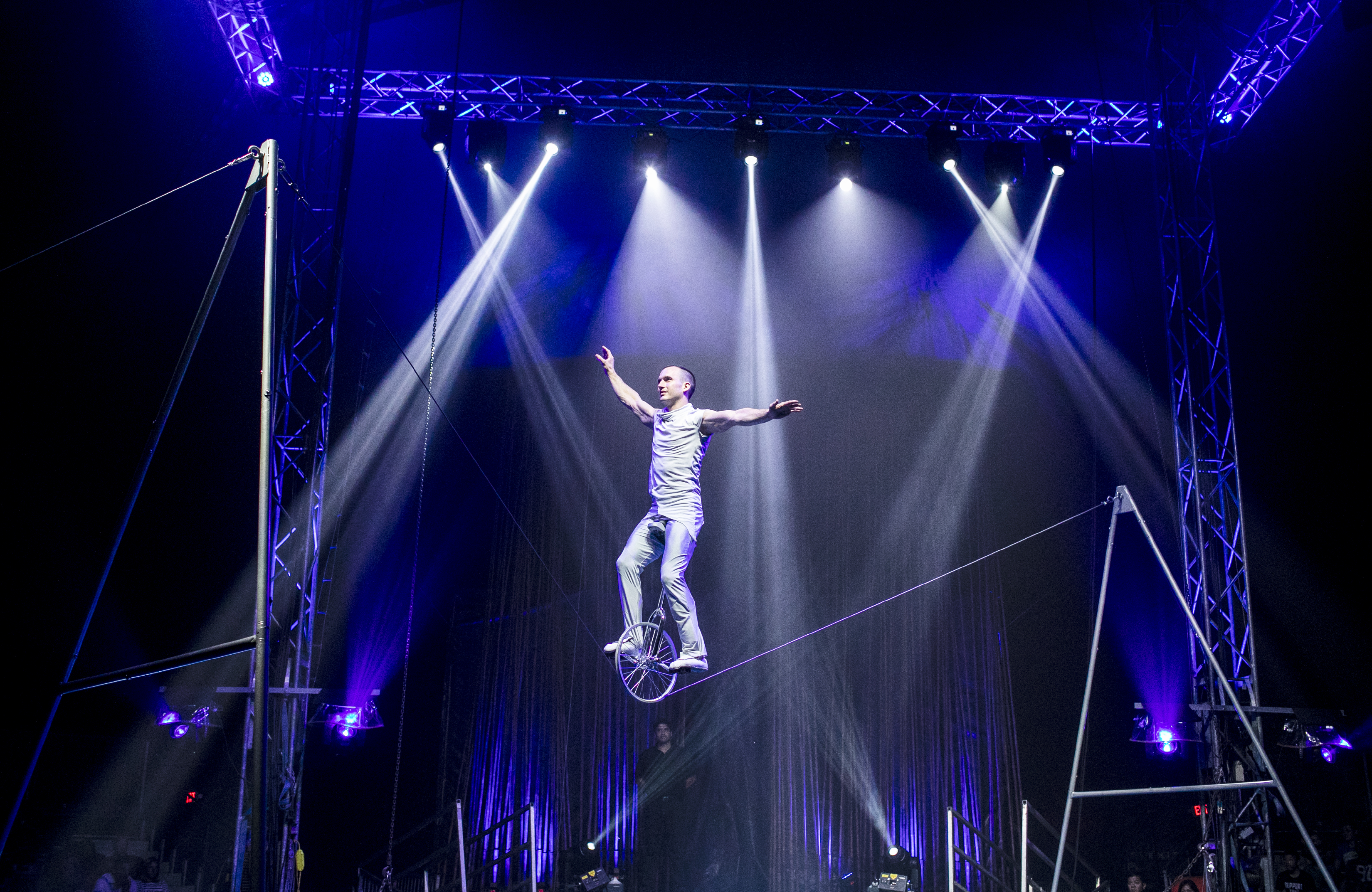 Cirque Italia, the first traveling Italian Water Circus, performs in ...