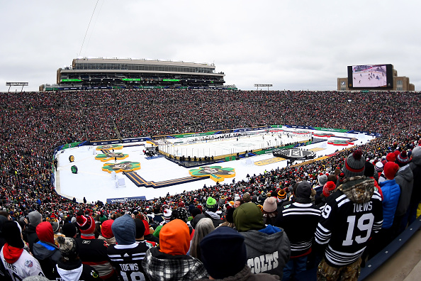 NHL Winter Classic photos: Boston Bruins take on Chicago Blackhawks at ...