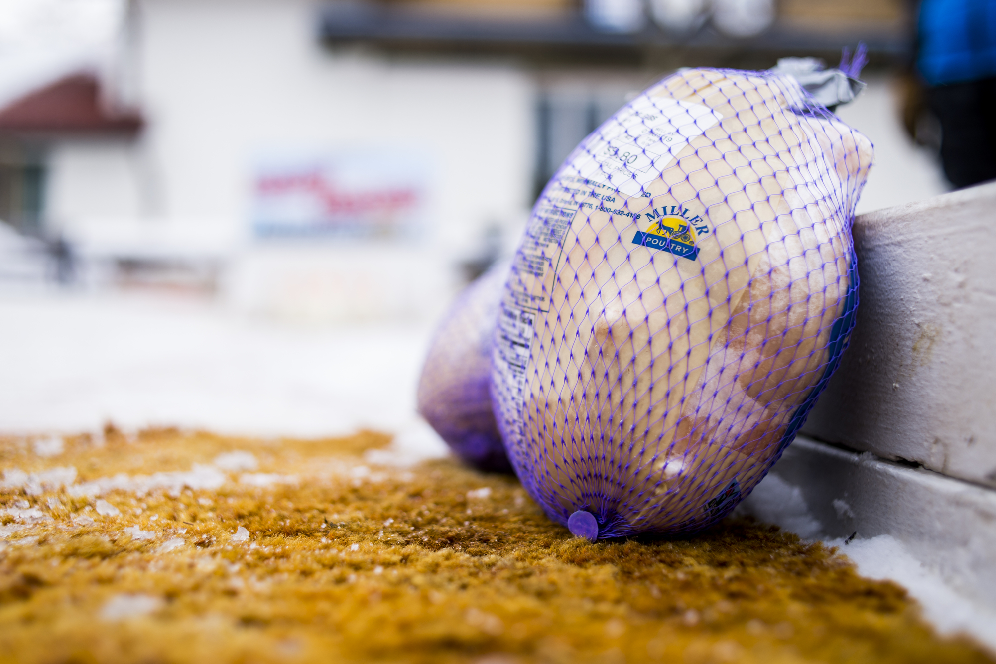 Frozen chicken bowling at 2019 Zehnder's Snowfest - mlive.com