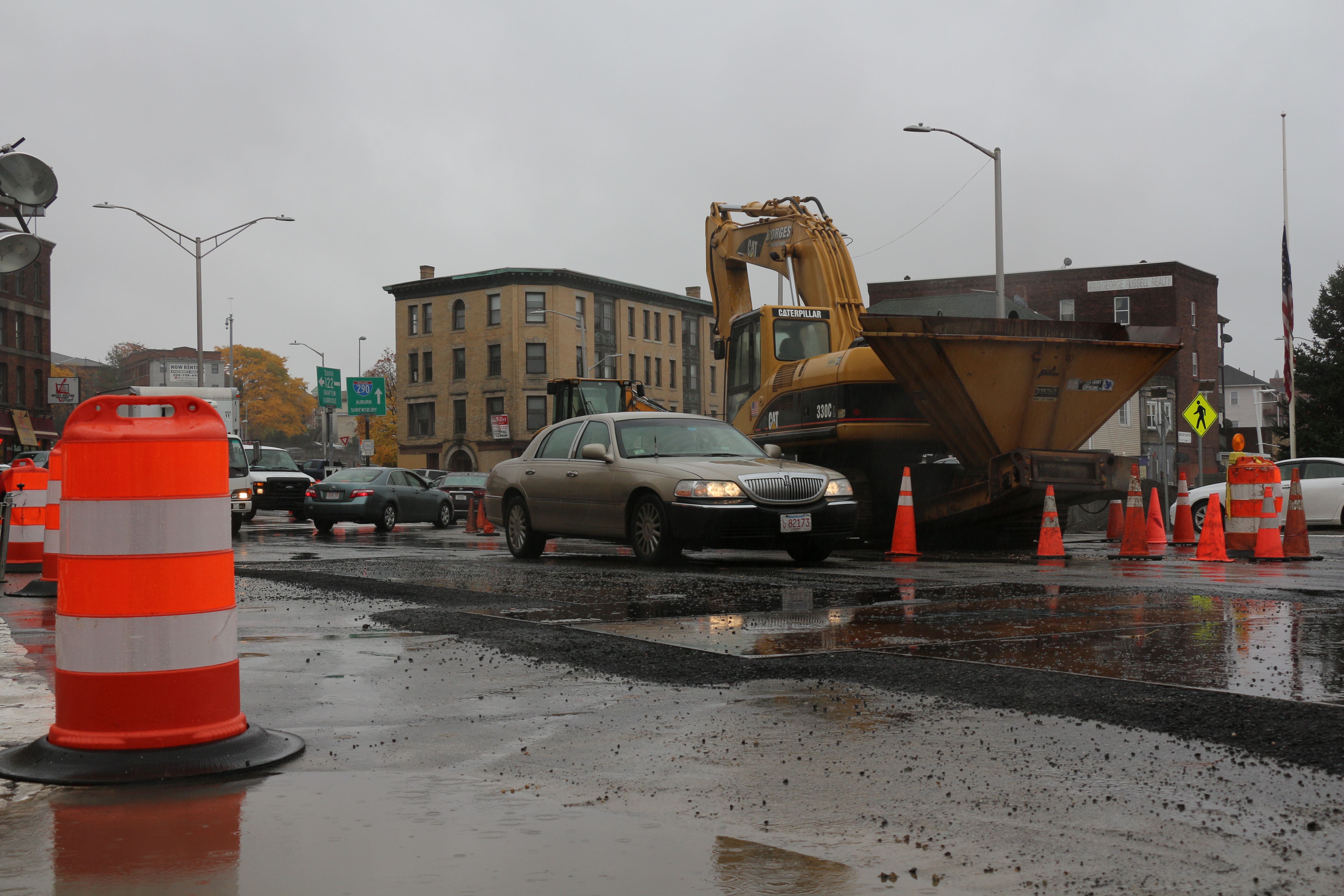Worcester's Kelley Square, the state's top crash location, is being ...