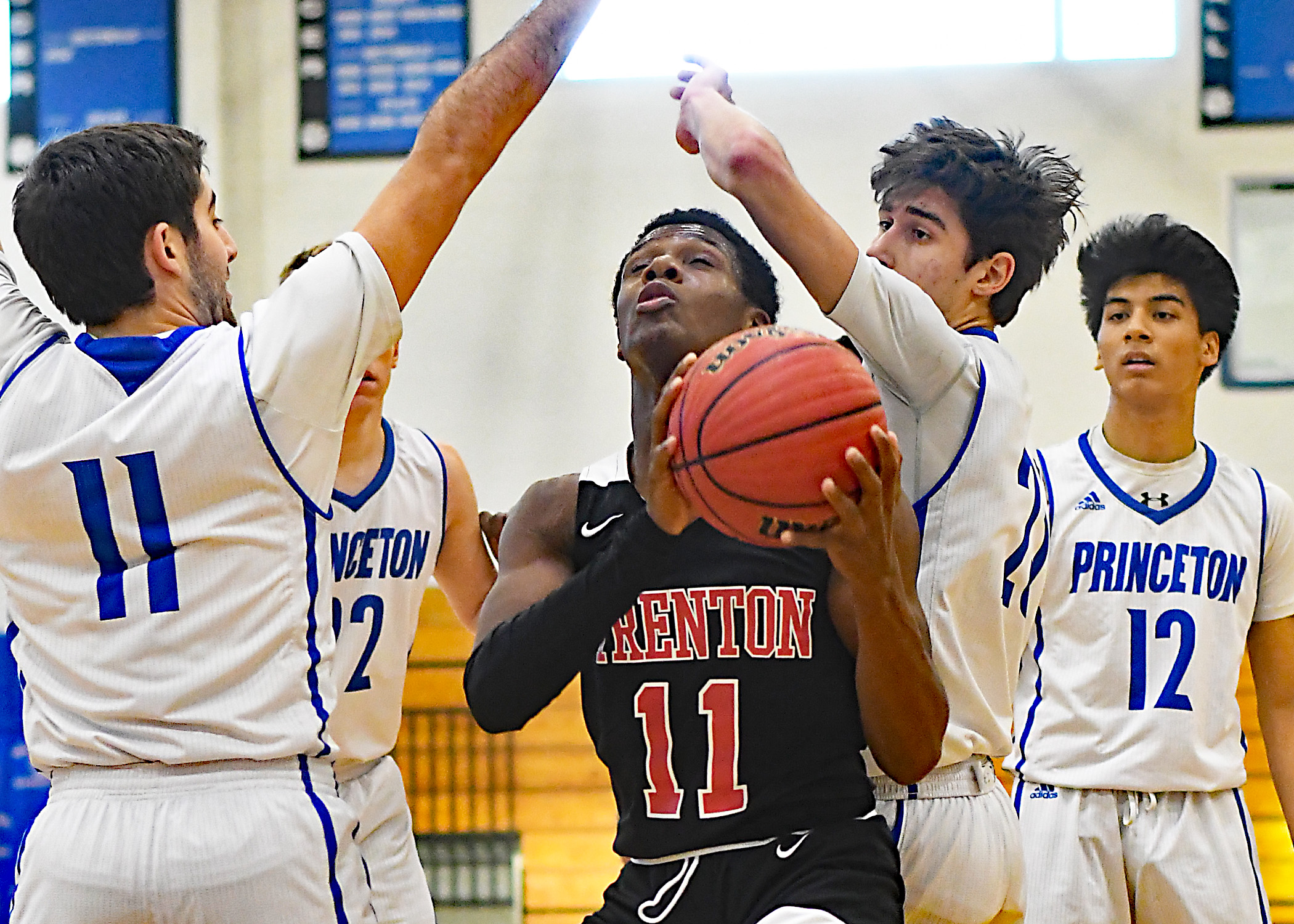 Princeton Boys Basketball defeats Trenton 69-41 in the 1st round of the ...