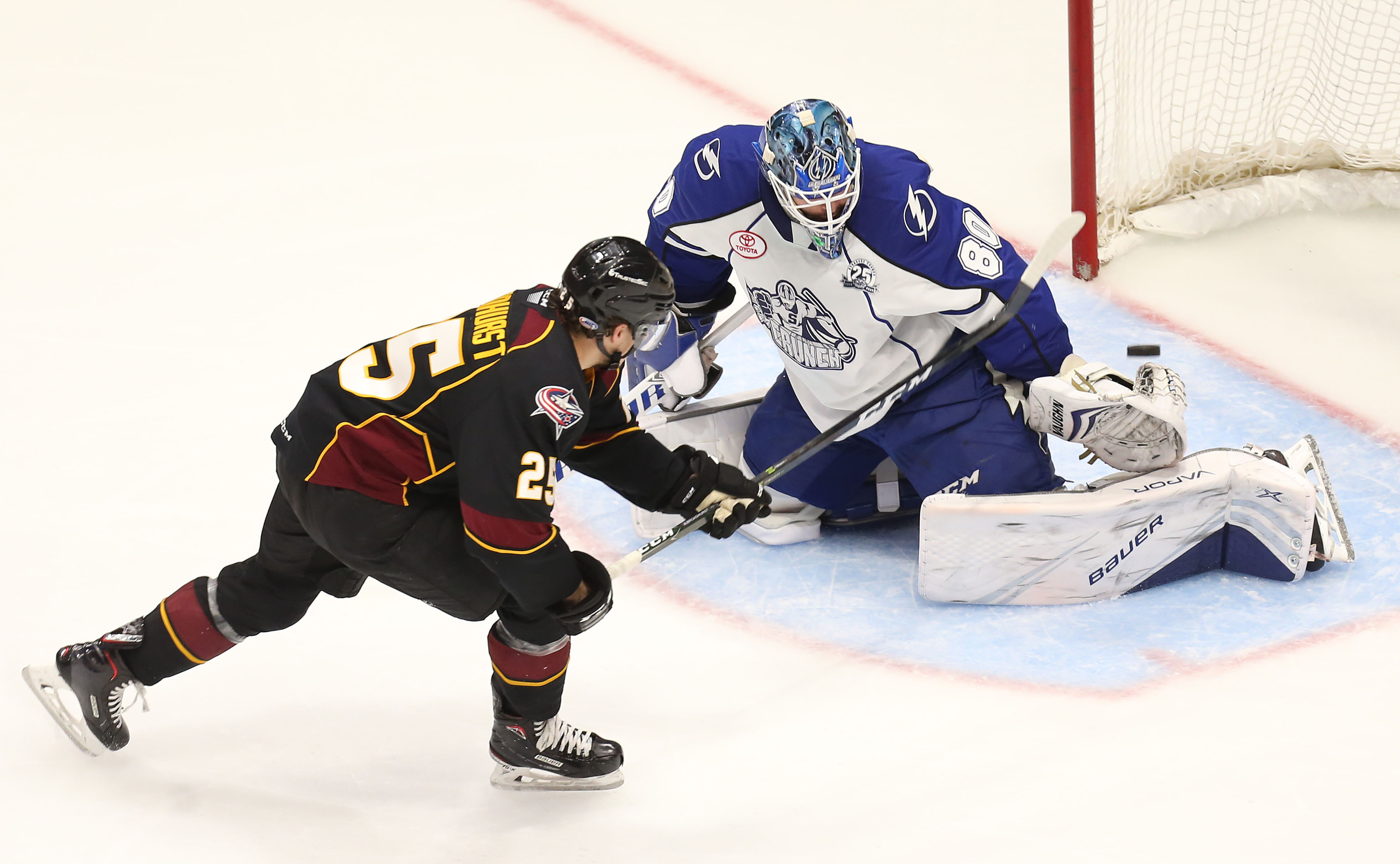 Cleveland Monsters vs. Syracuse Crunch, game 4, April 25, 2019 ...