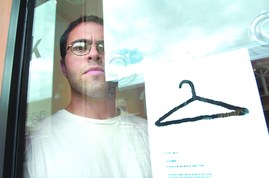 Jason Polan and his ant mural in downtown Ann Arbor - mlive.com