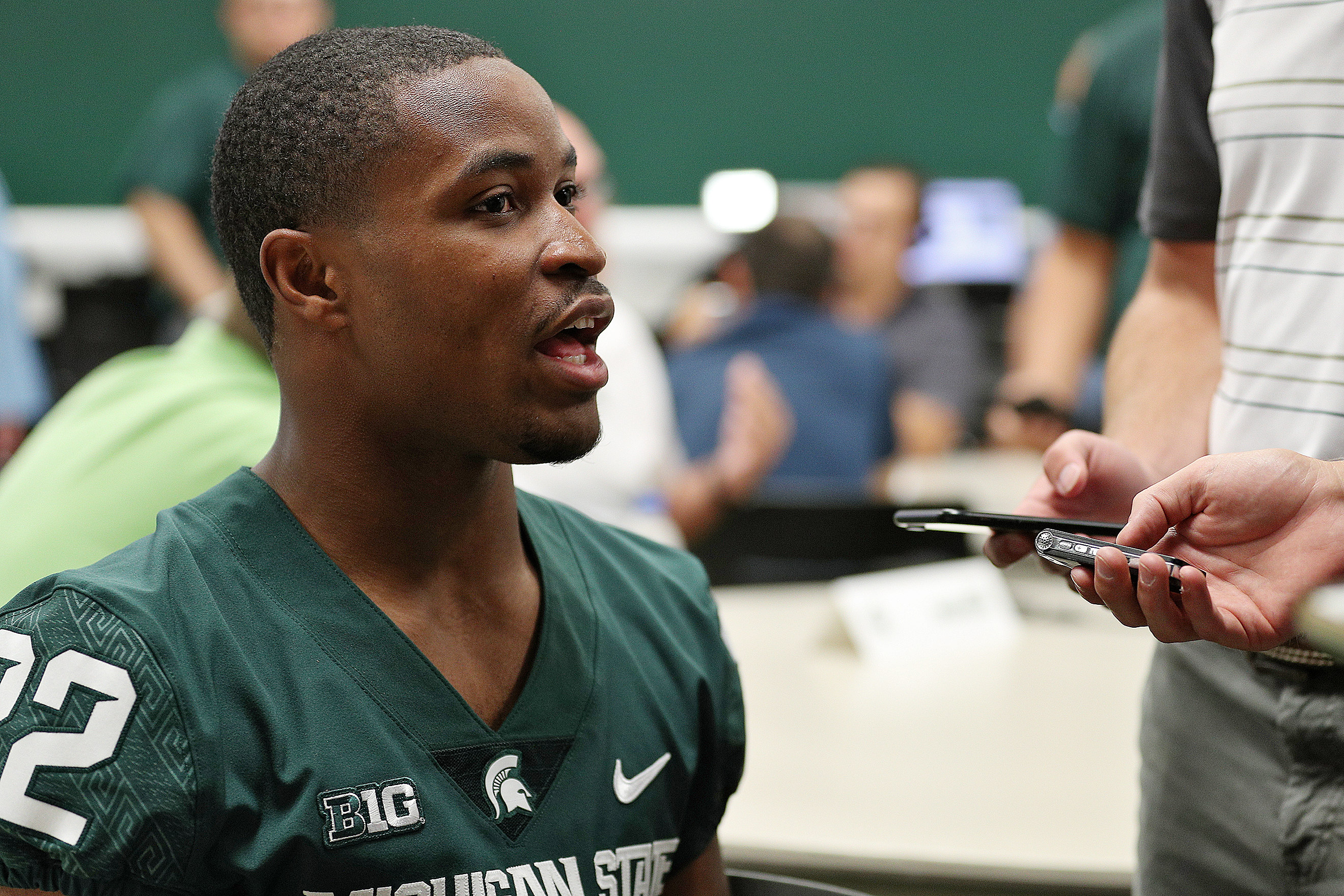 Michigan State football media day - August 5, 2019 - mlive.com