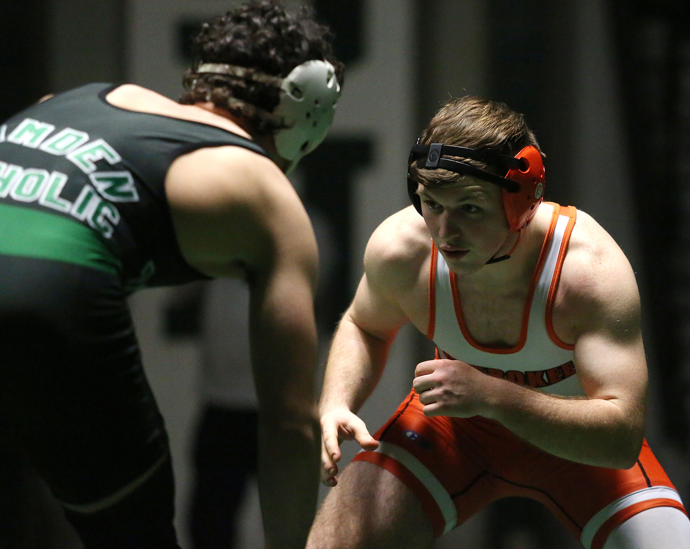 Wrestling: Cherokee at Camden Catholic. January 29, 2020 - nj.com