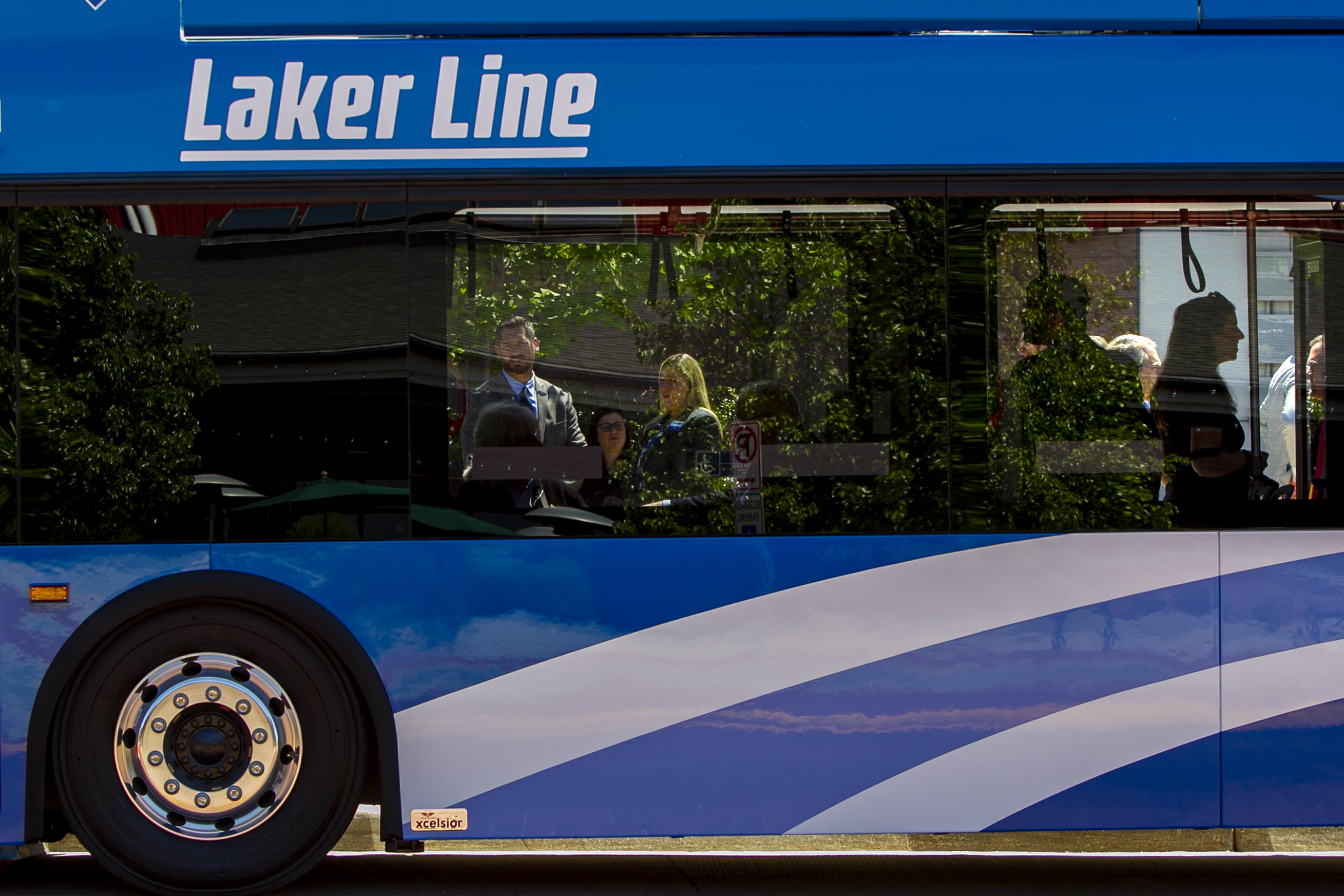 First Laker Line bus revealed - mlive.com