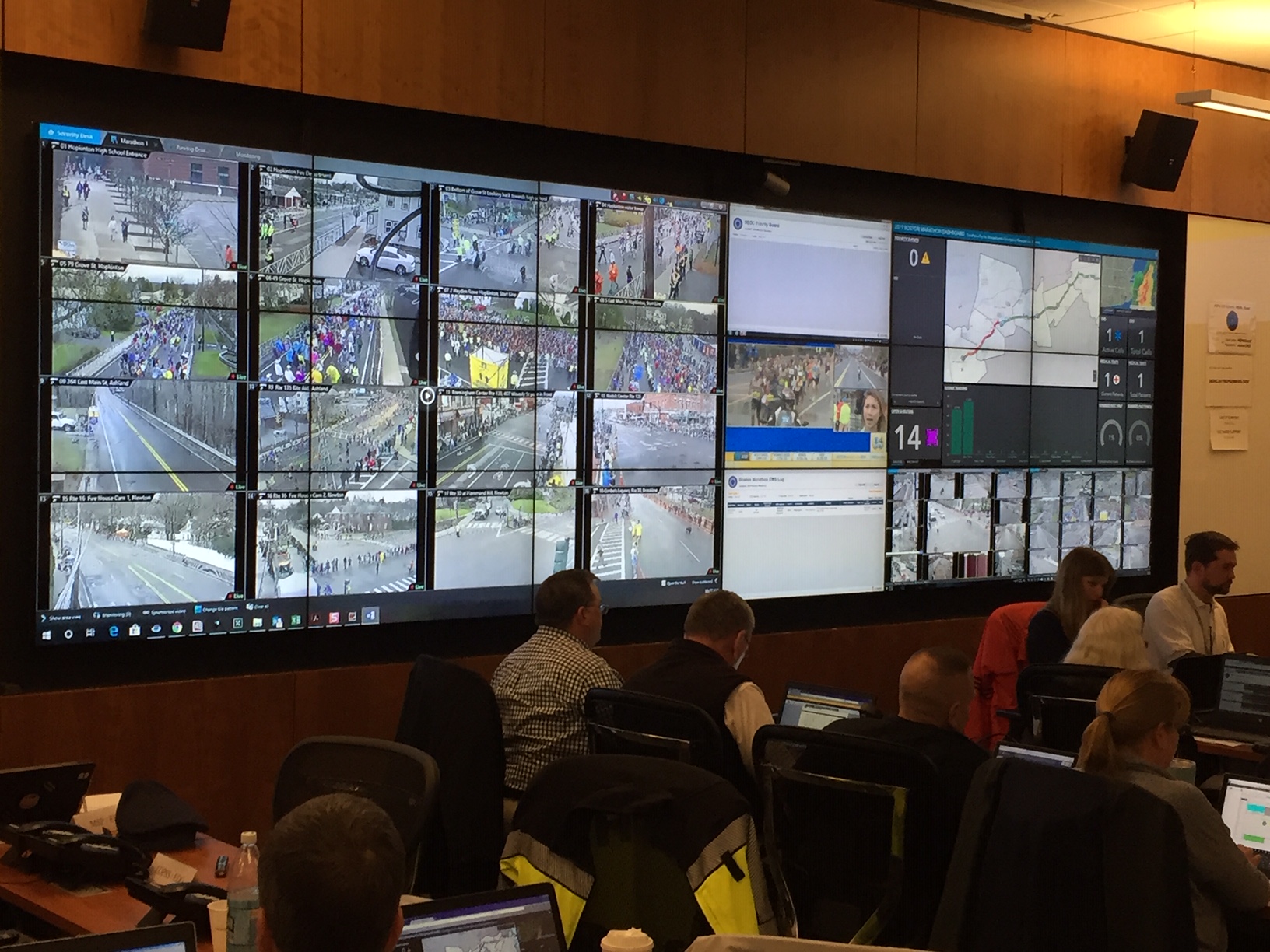 MEMA's Boston Marathon security command center - masslive.com