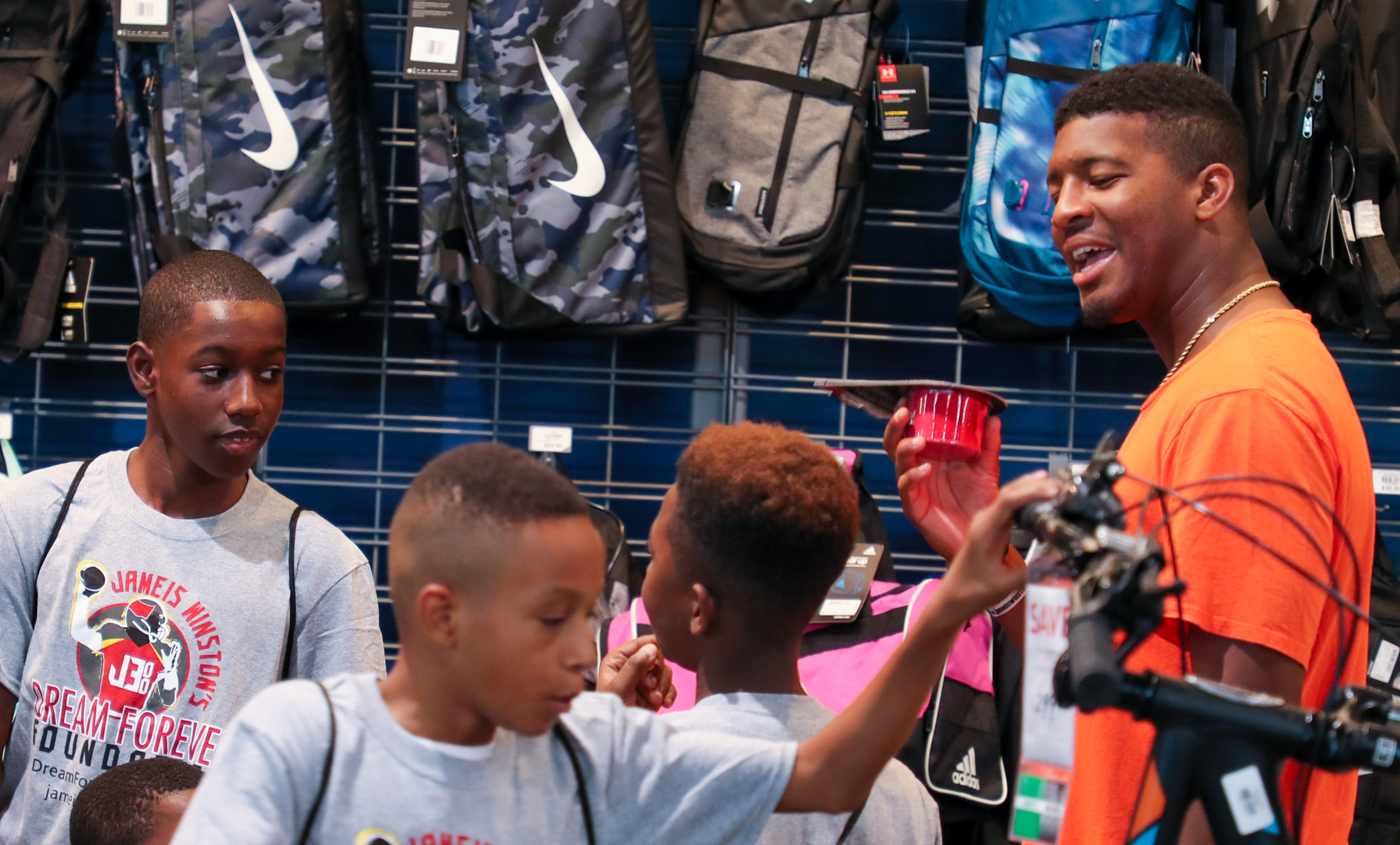 Jameis Winston kicks off Dream Forever Week - al.com