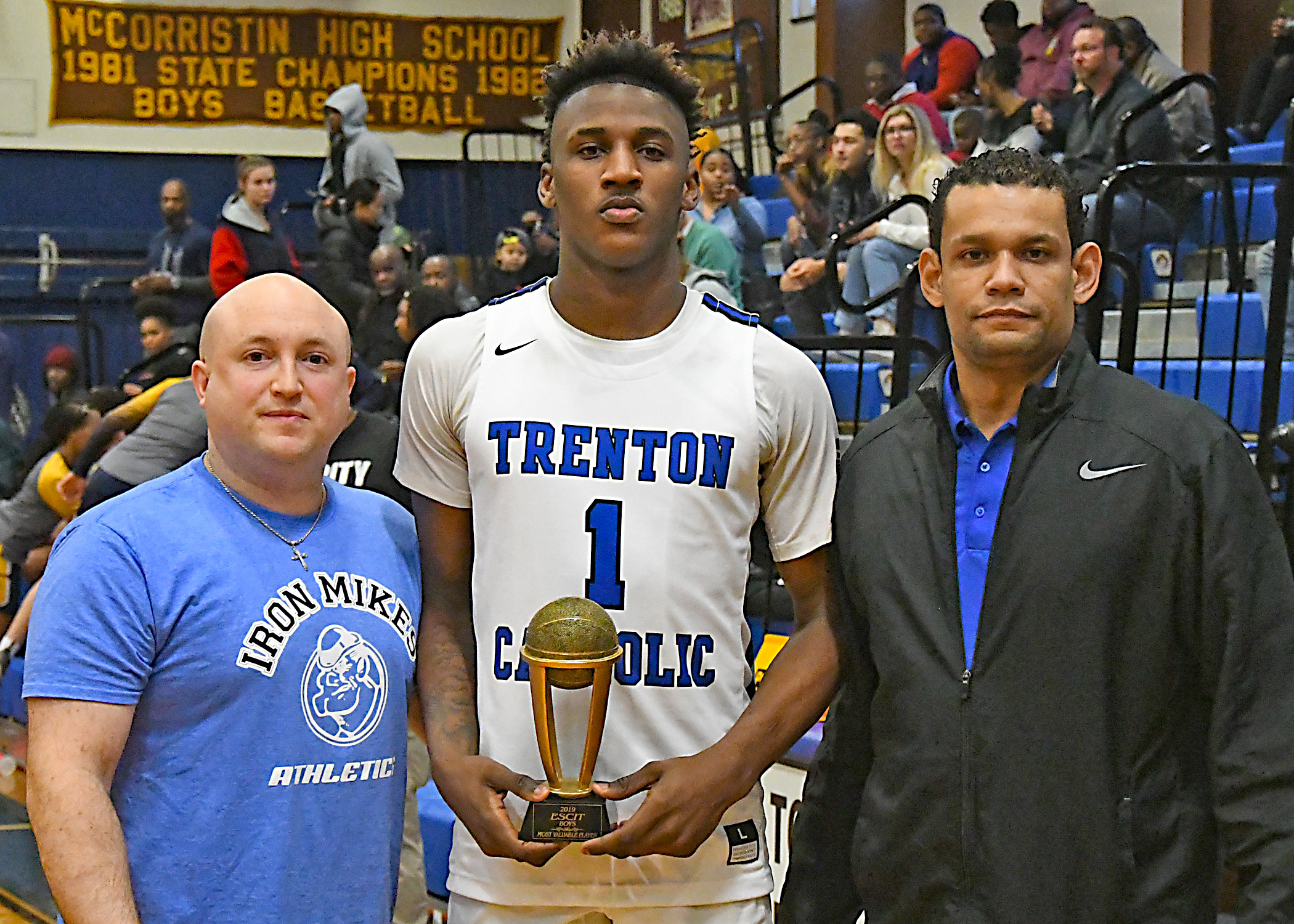 Trenton Catholic Boys Basketball defeats ADICT Canada 96-50 on 12/29 ...