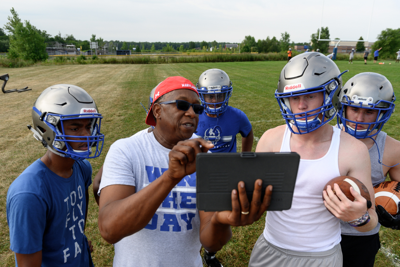 First day of football practice at Ypsilanti Lincoln High School - mlive.com