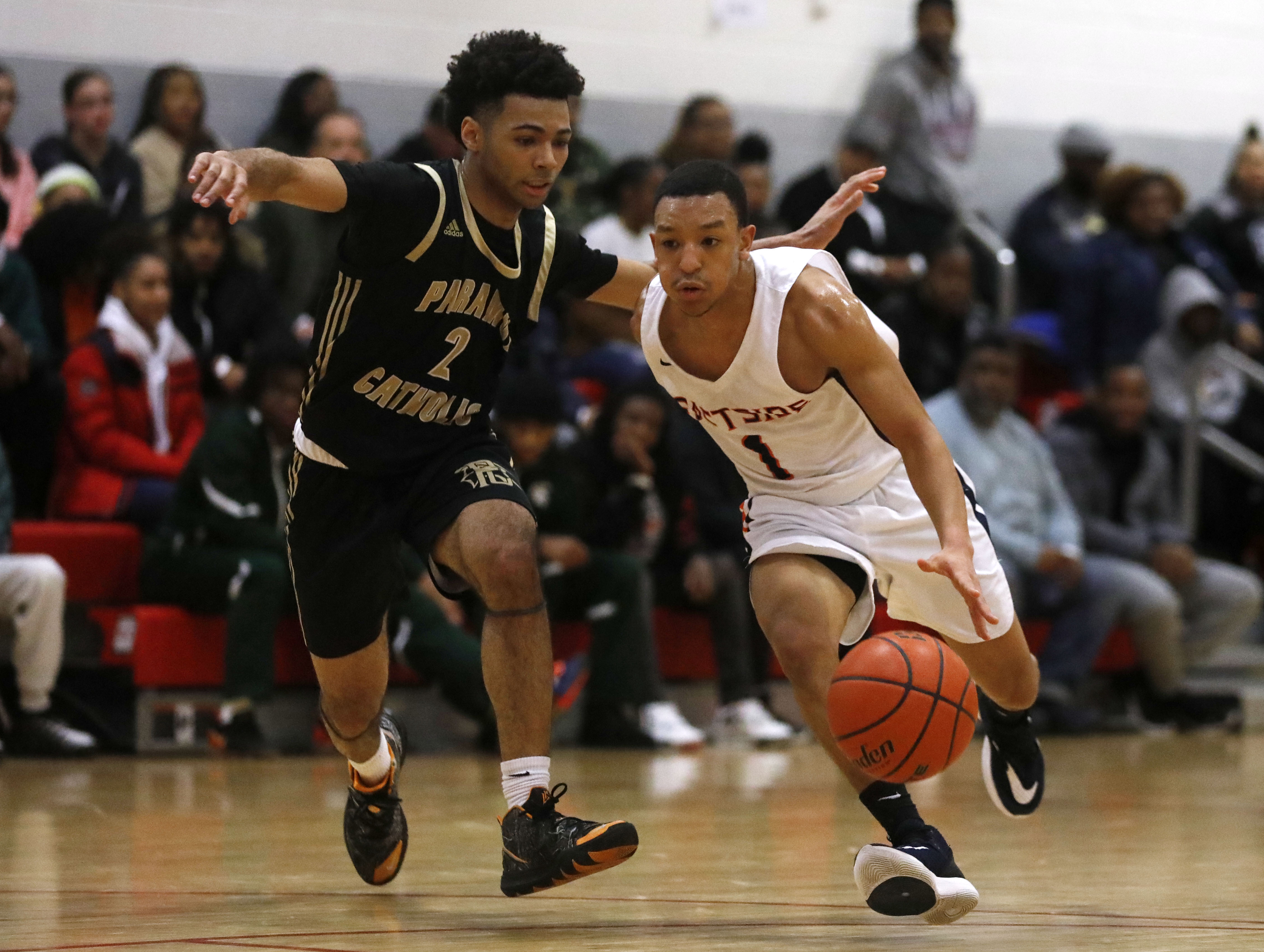 Boys Basketball: Paramus Catholic vs. Paterson Eastside in Teaneck ...