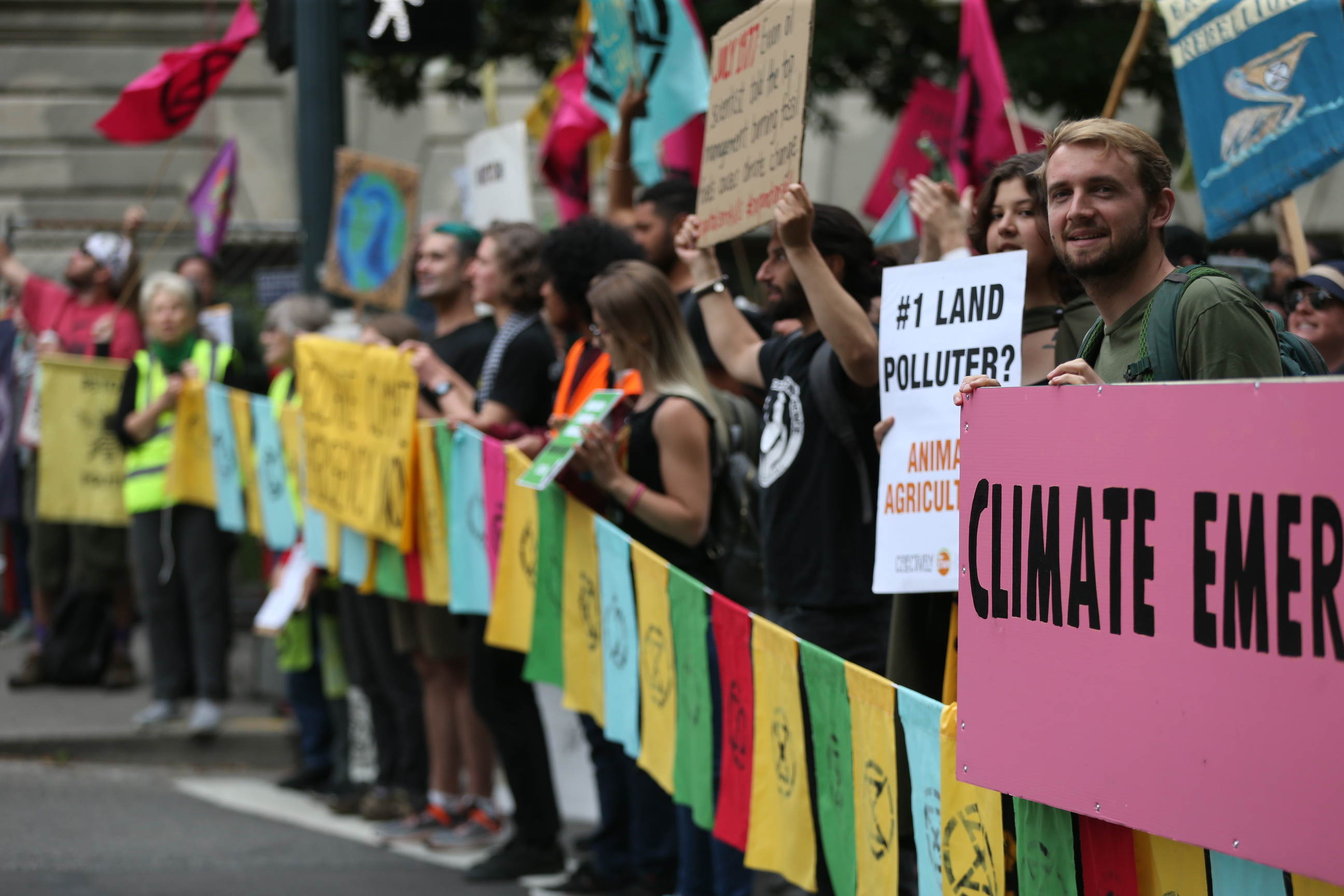 Climate Change Demonstration in Downtown Portland - oregonlive.com