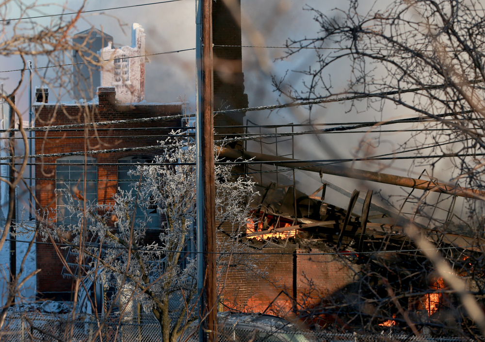 Massive blaze at historic Marcal Paper plant turns building into ...