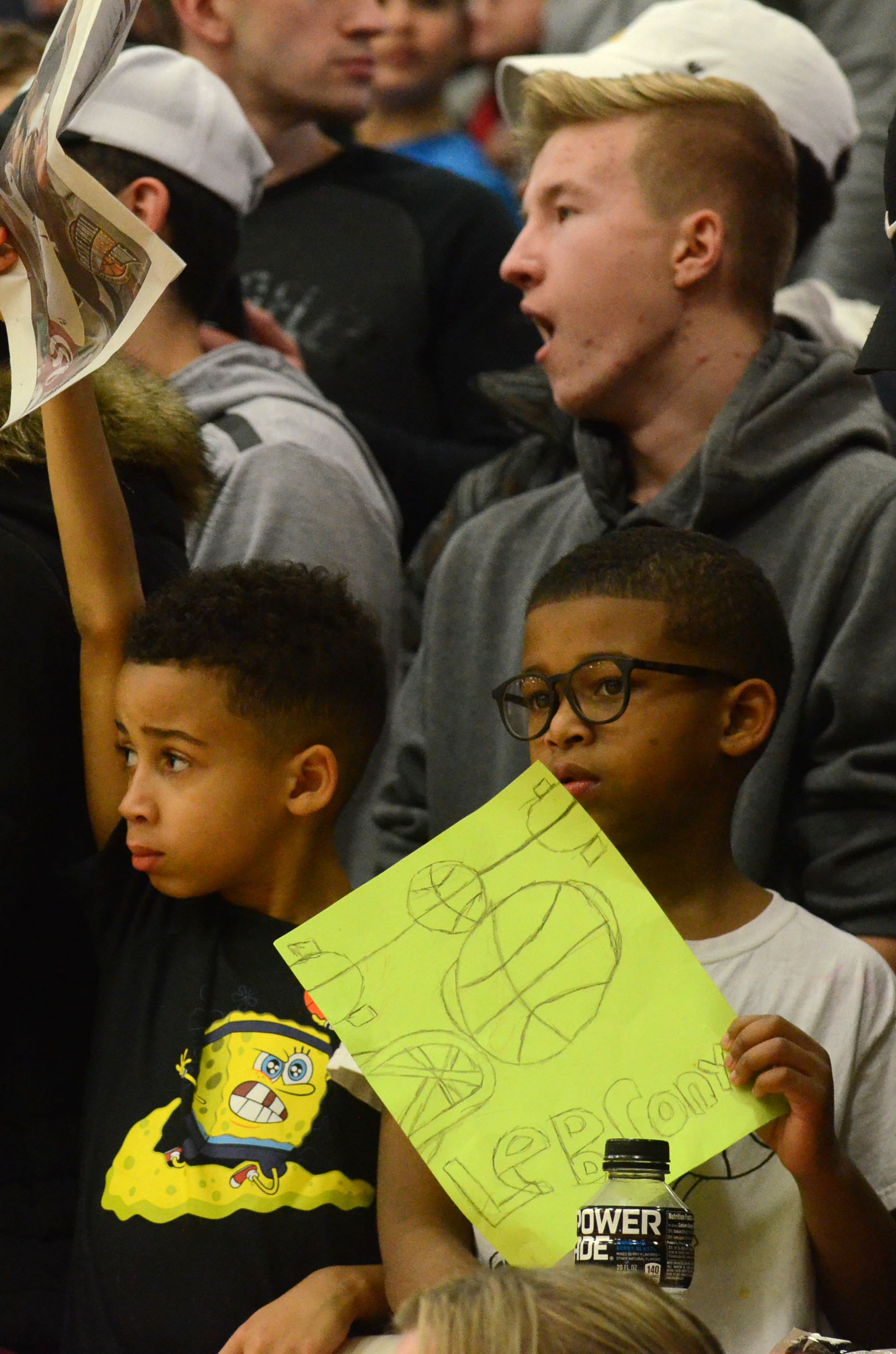 LeBron James watches son Bronny at Spalding Hoophall Classic - masslive.com