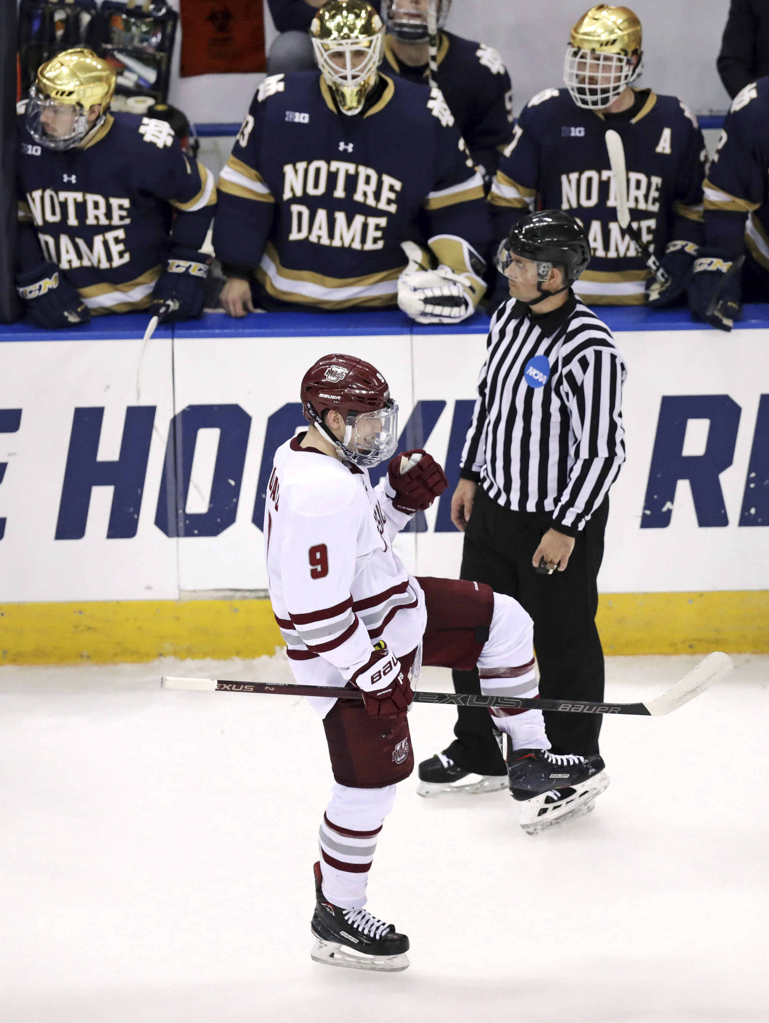 John Leonard UMass Hockey - masslive.com