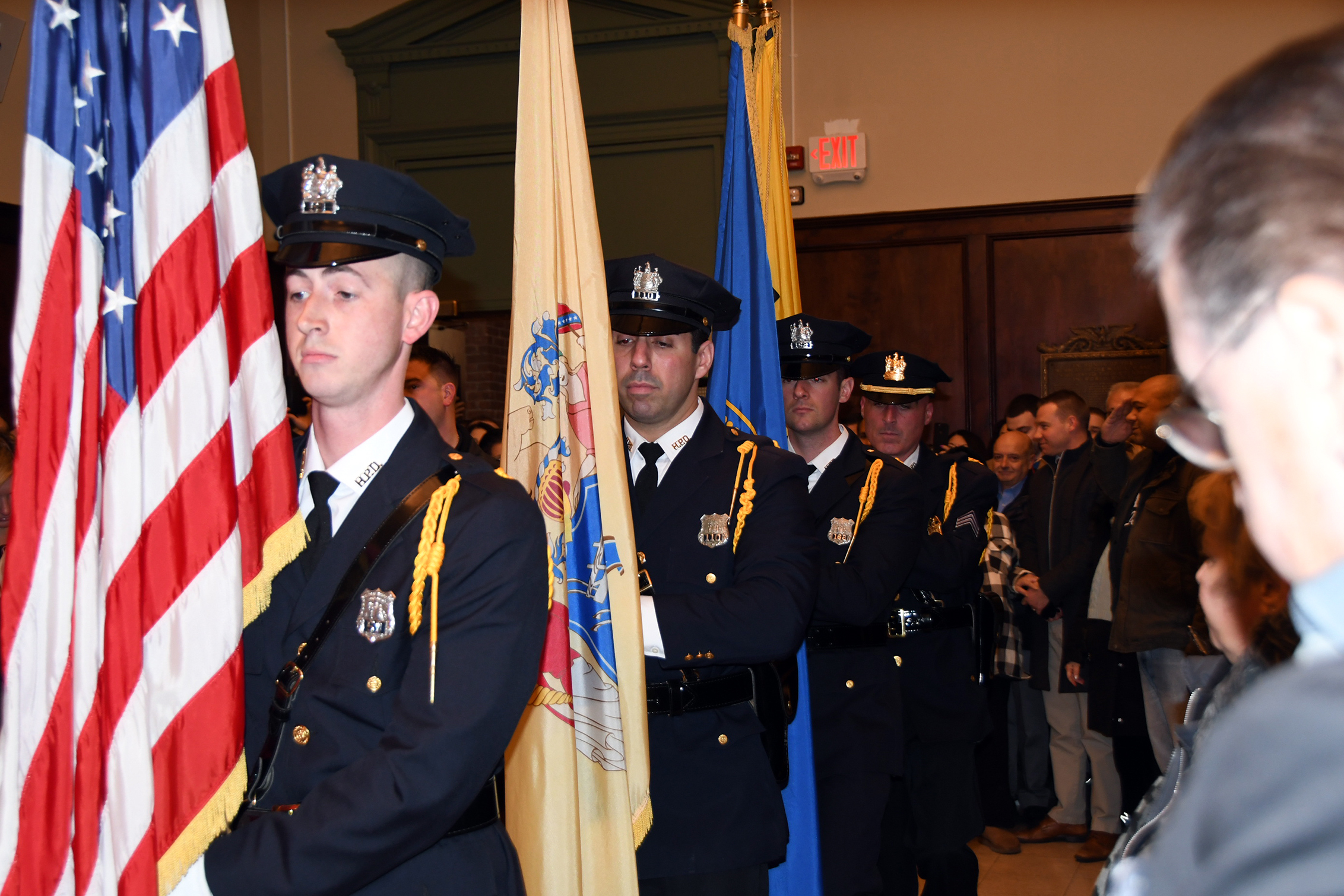 Hoboken police promotion/swearing-in ceremony, Dec. 19, 2019 - nj.com