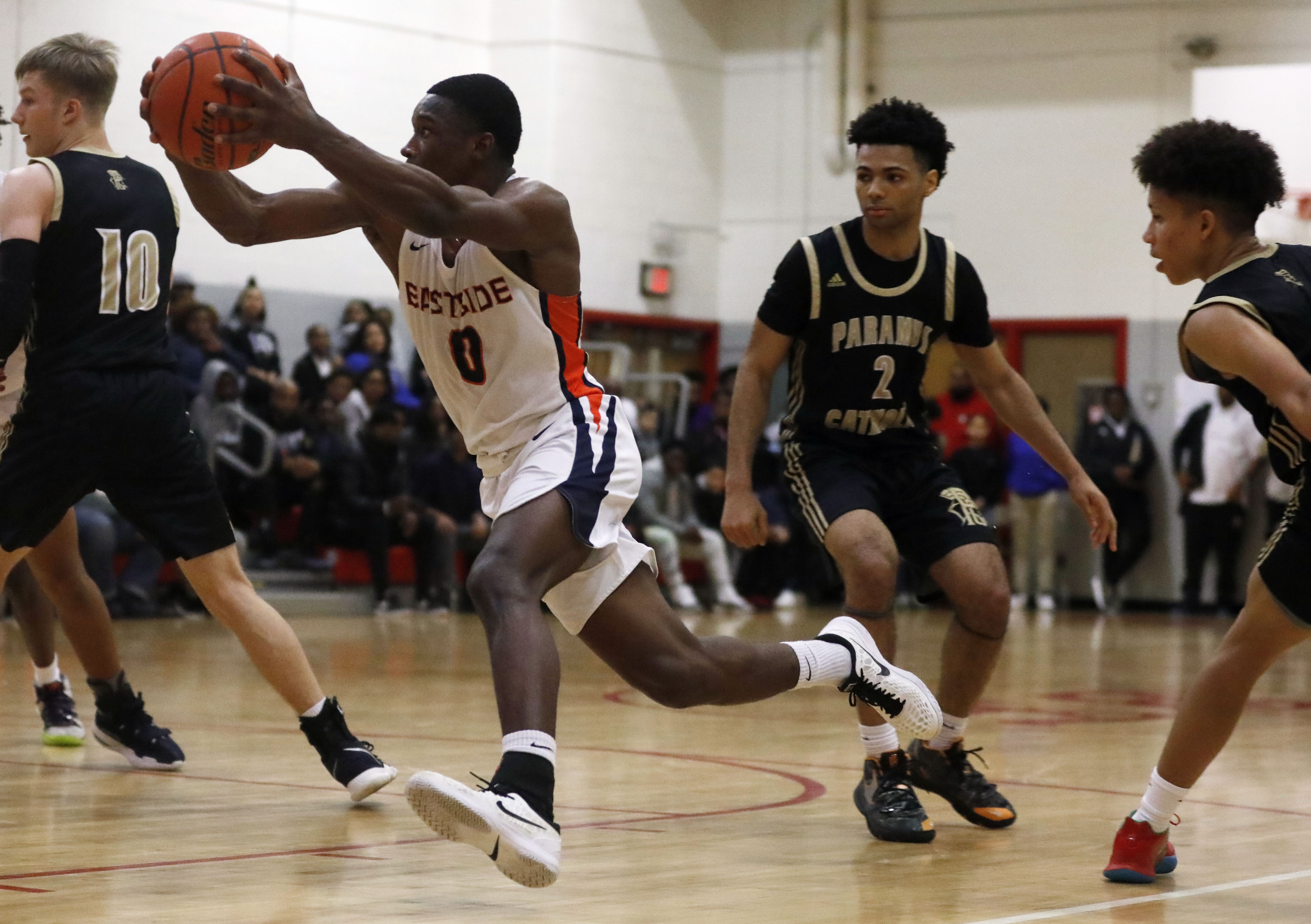 Boys Basketball: Paramus Catholic vs. Paterson Eastside in Teaneck ...
