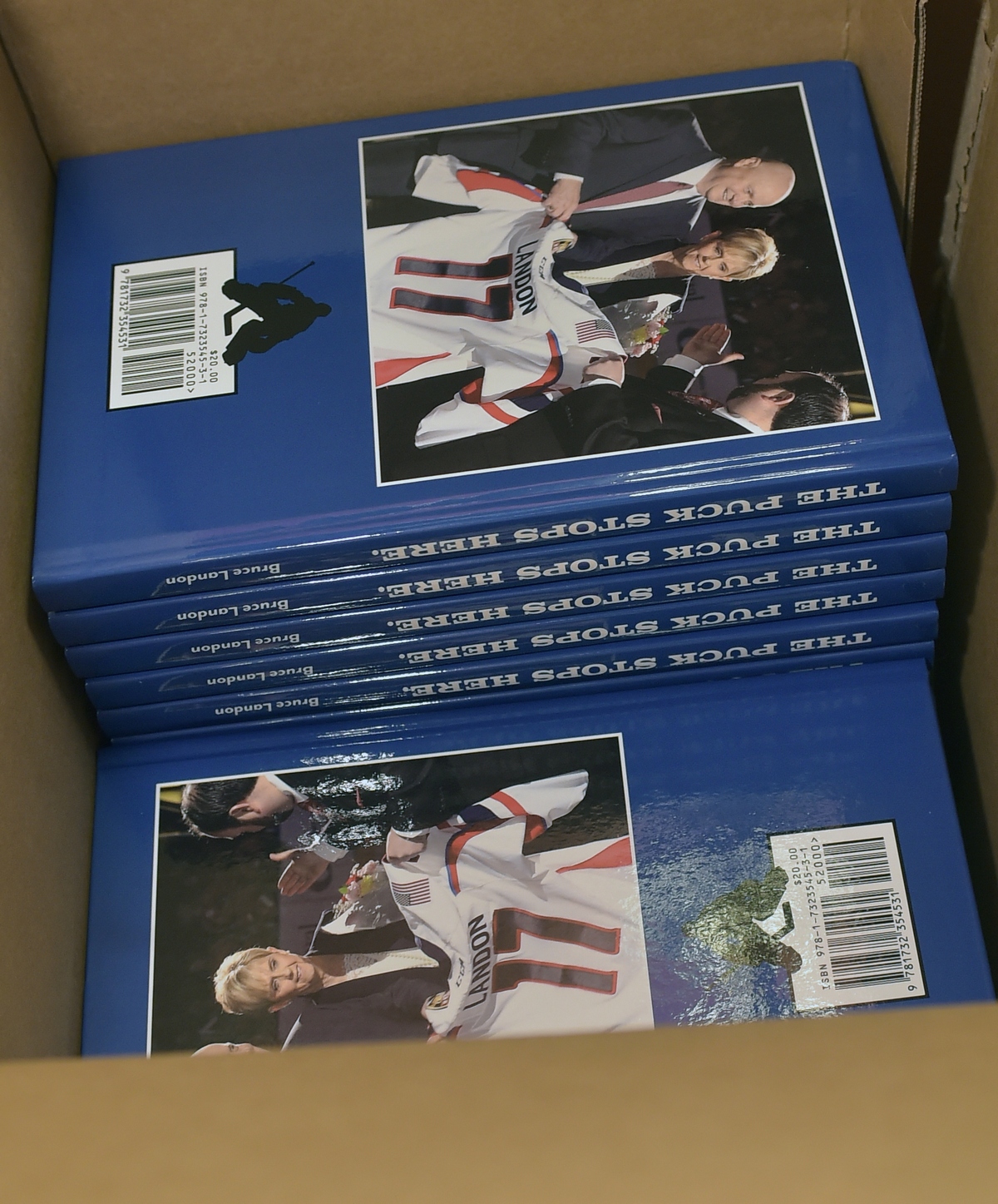 American Hockey League Hall of Fame member Bruce Landon stages book ...