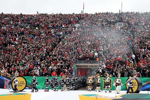 NHL Winter Classic photos: Boston Bruins take on Chicago Blackhawks at ...
