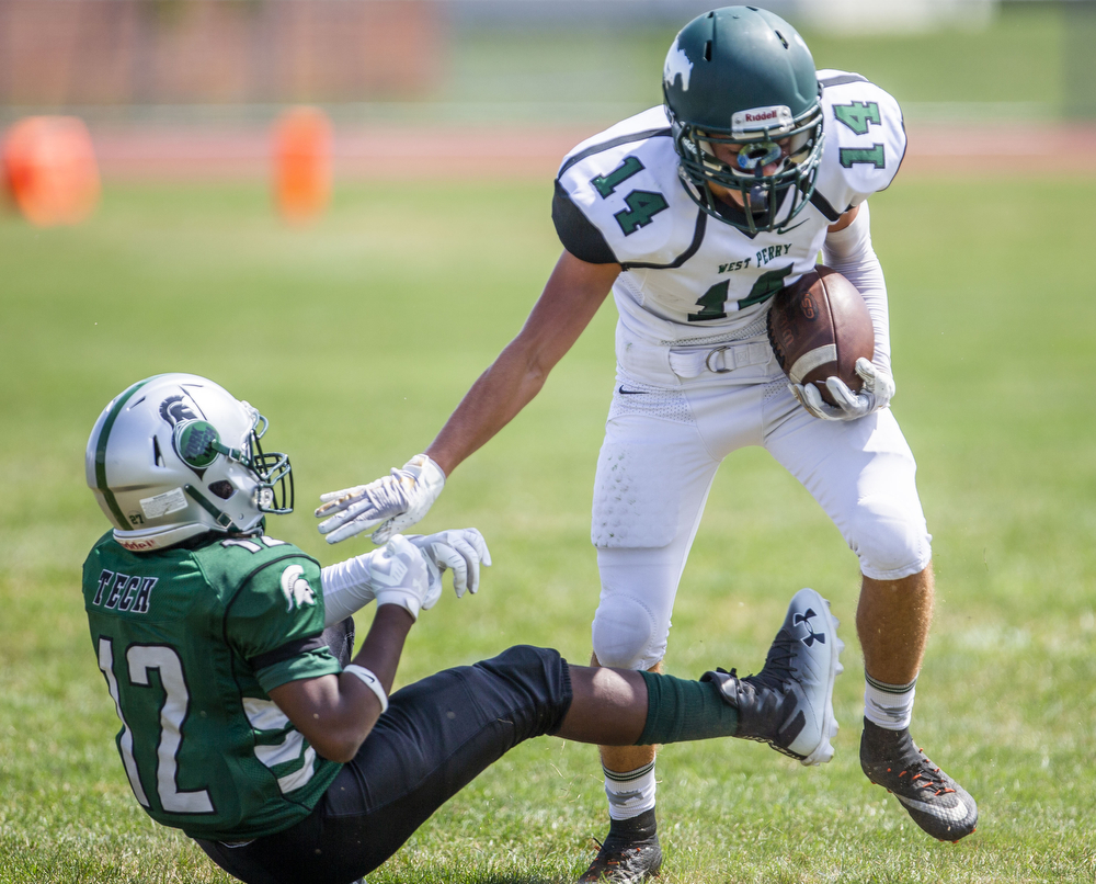 West Perry manhandles York Tech 62-20 - pennlive.com