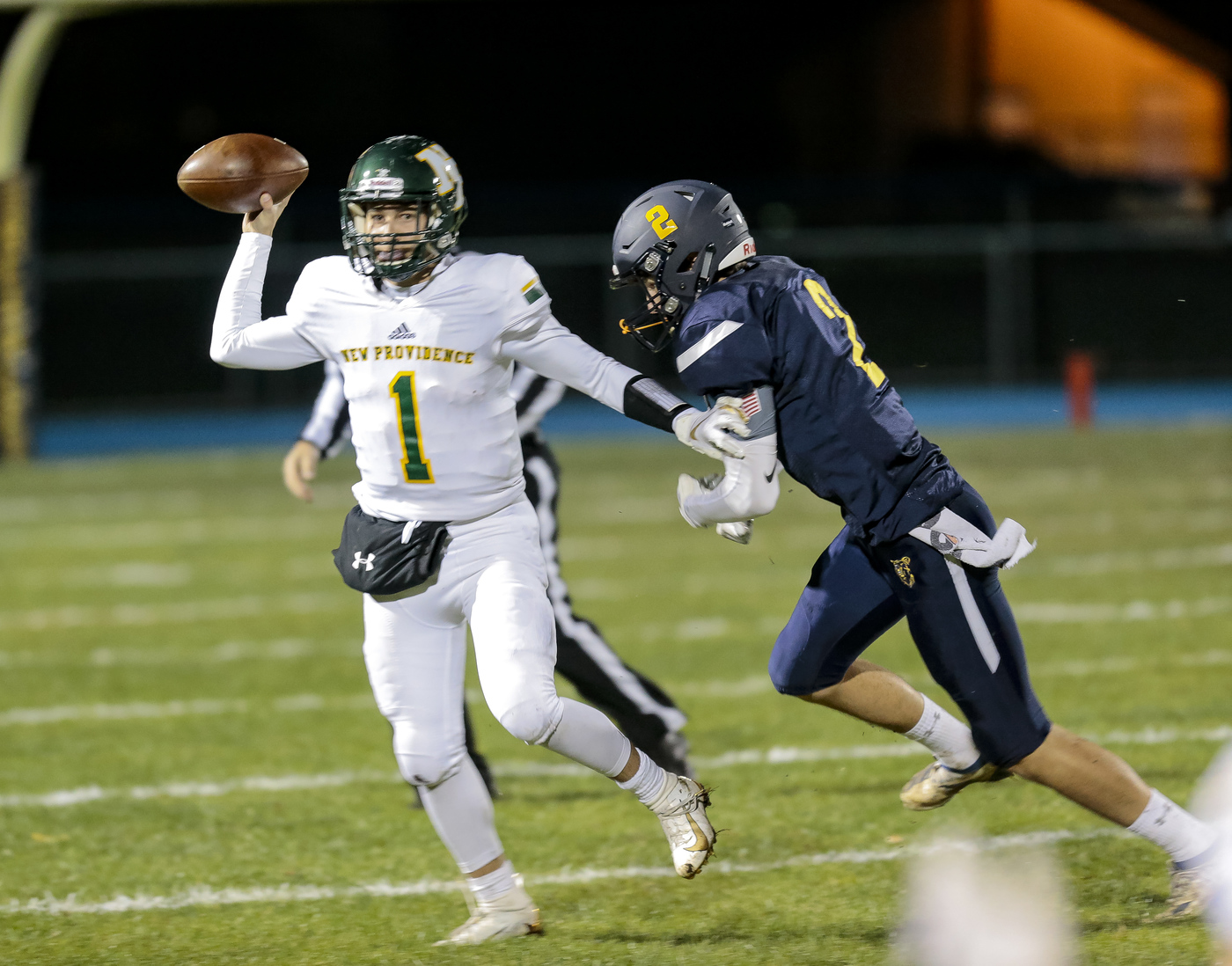 High School Football New Providence Plays David Brearley - nj.com