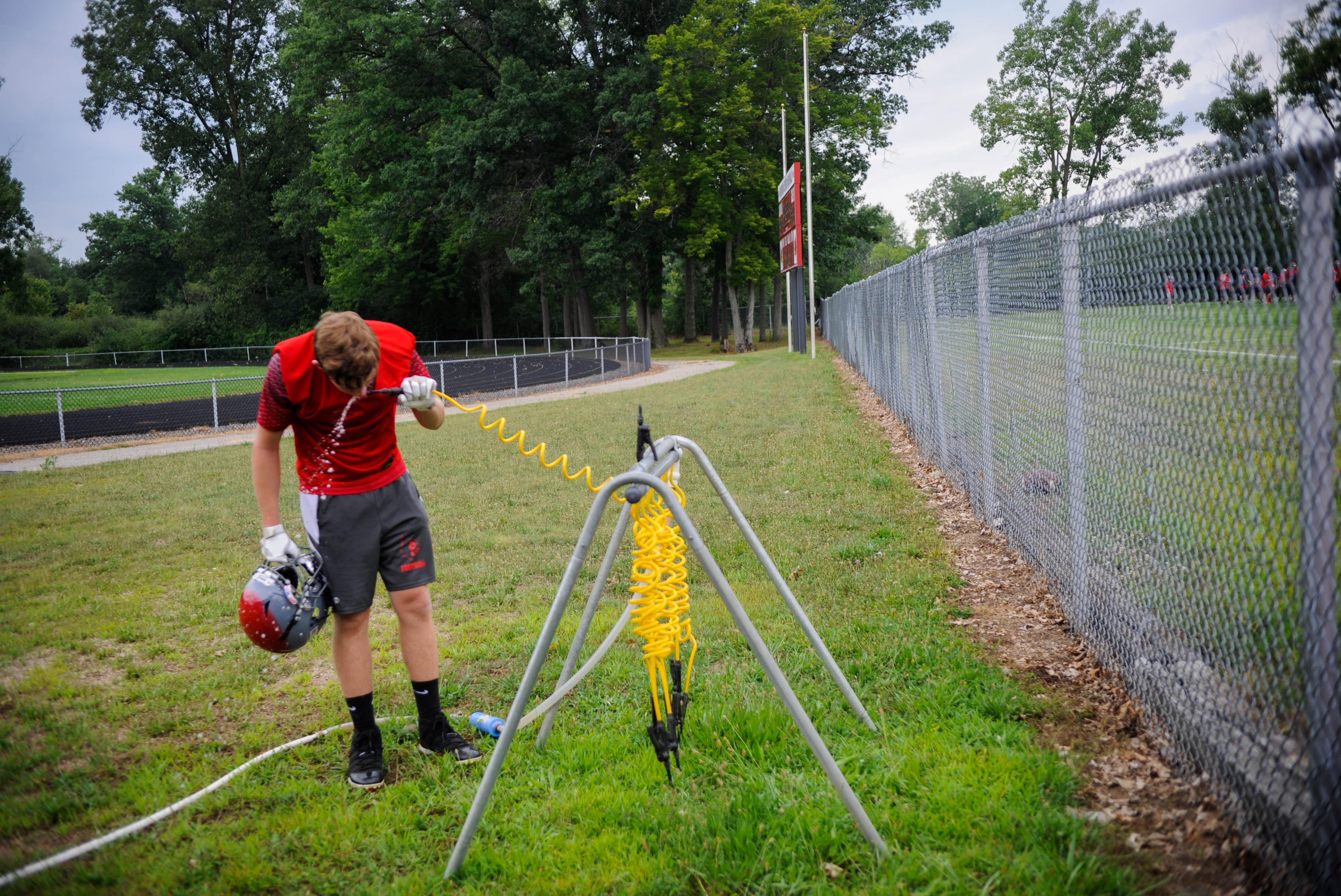 Michigan Center's first football practice of the season - mlive.com