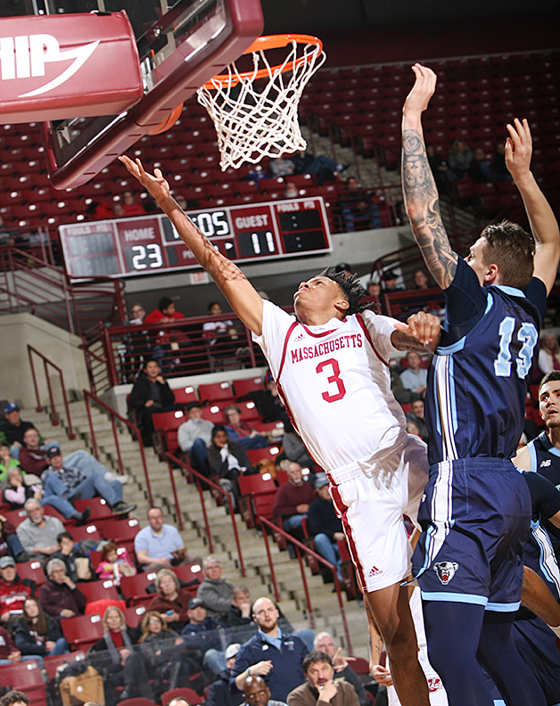 UMass Men's Basketball vs Maine 12/20/19 - masslive.com