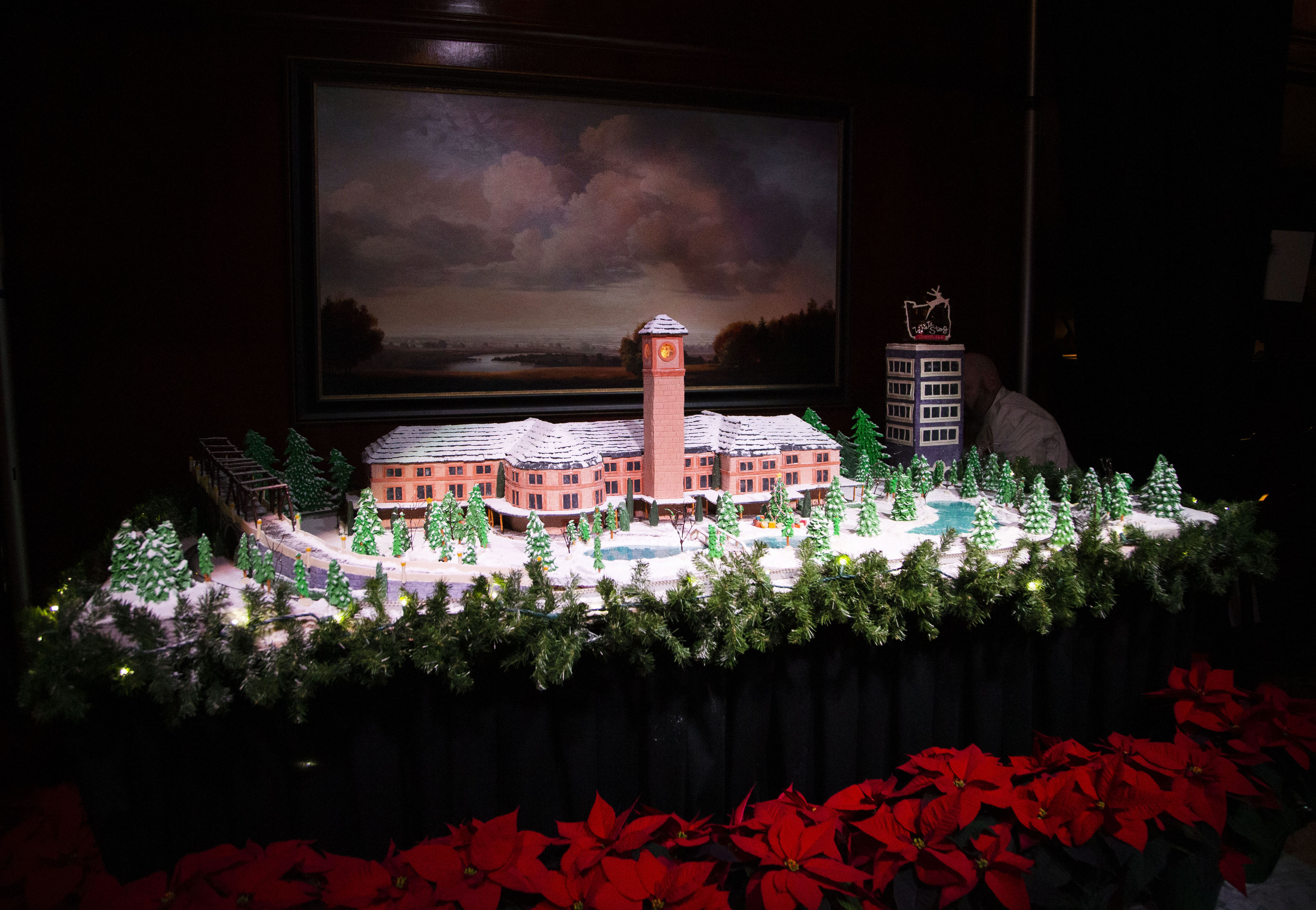Benson Hotel gingerbread house - oregonlive.com