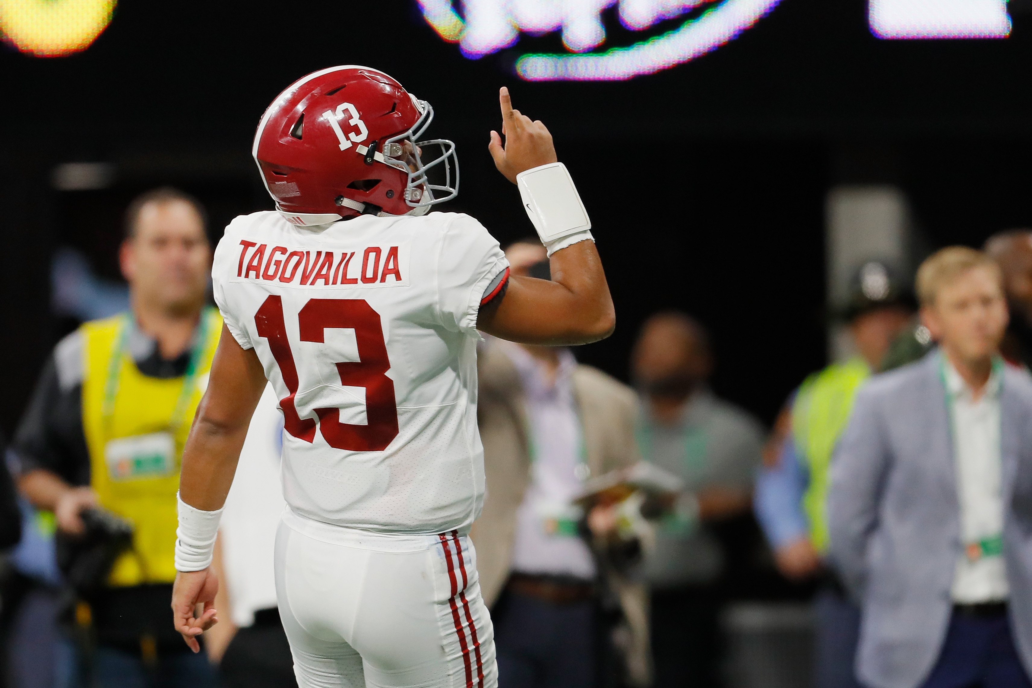 Alabama quarterback Tua Tagovailoa - al.com