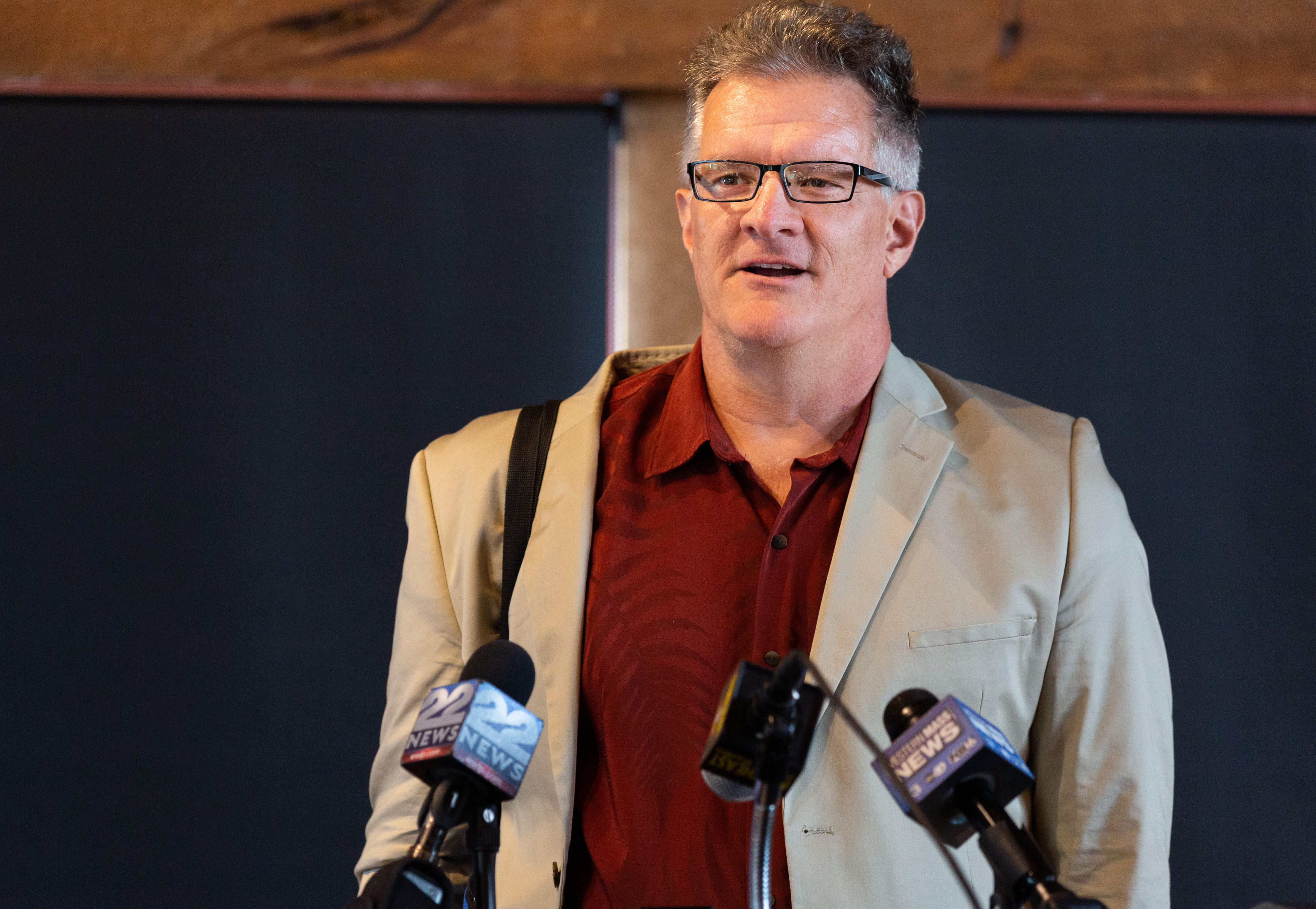 Hampshire College holds a news conference with President-elect Edward ...