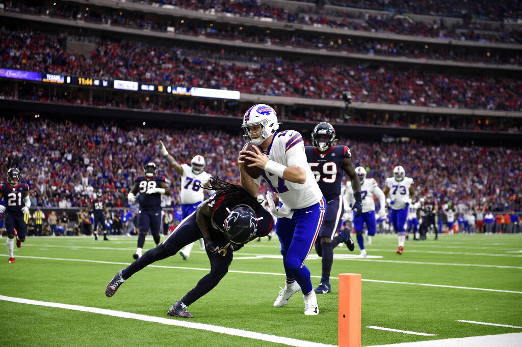 NFL Wild Card Playoff: Buffalo Bills at Houston Texans, Jan. 4, 2020 ...
