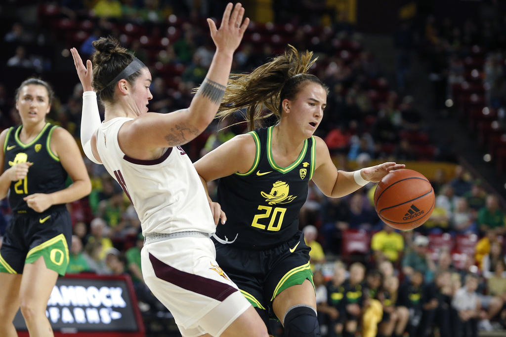 Arizona State upsets No. 2 Oregon Ducks women's basketball - oregonlive.com