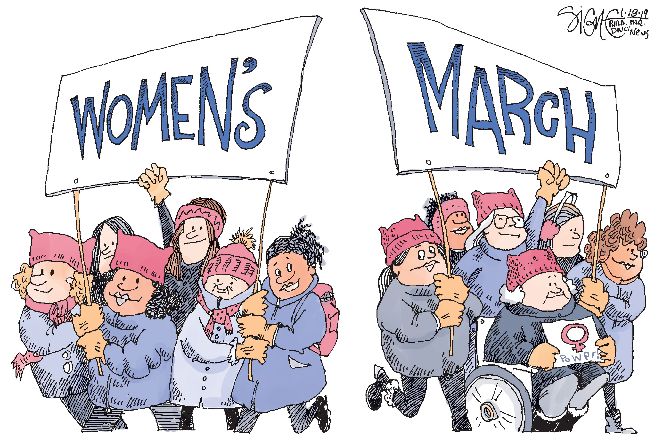 Editorial cartoons for Jan. 20, 2019 - syracuse.com